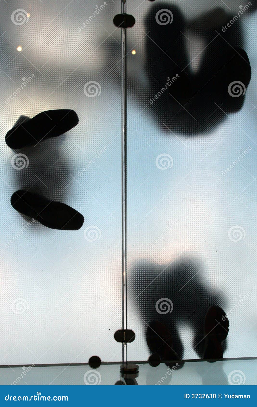 Businesspeople Standing Translucent. Stock Photo - Image of translucent ...