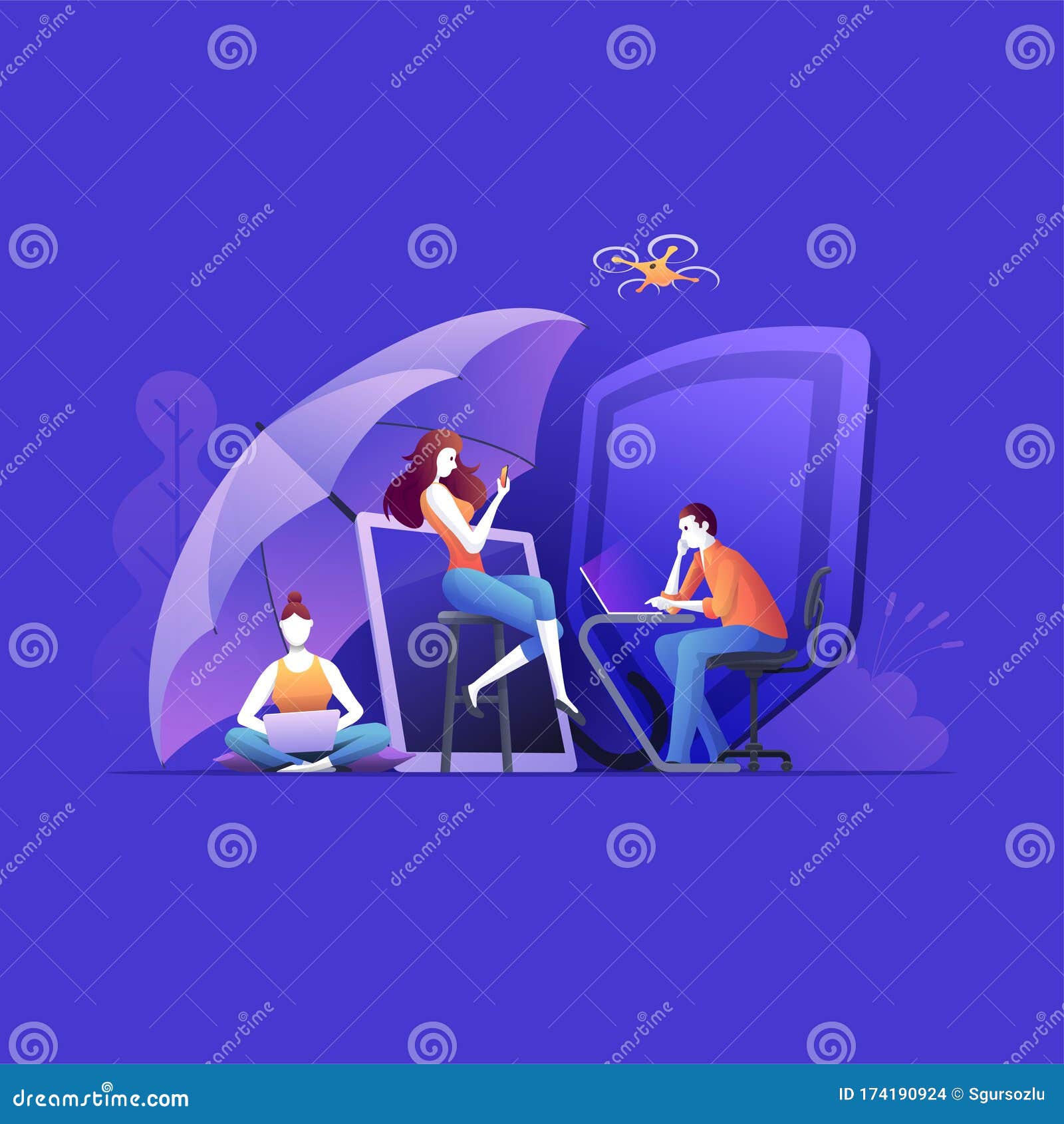 Businesspeople are Using Electronic Device Insurance and Security ...