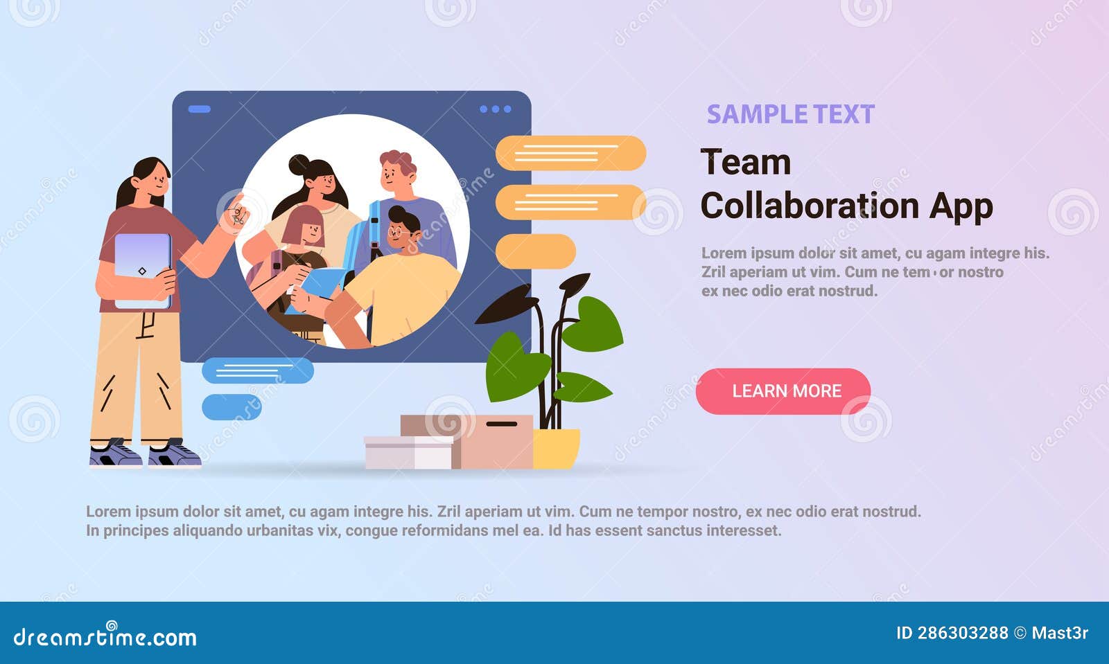 Businesspeople Working by Group Video Call Virtual Conference Team ...