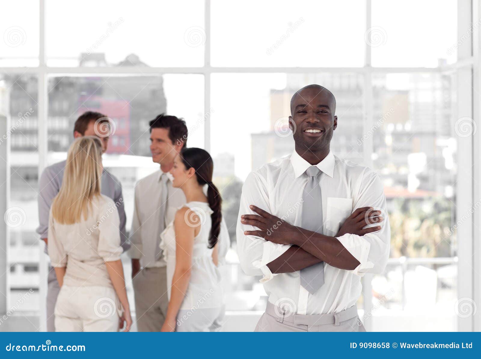 Businessteam with CEO stock photo. Image of businesspeople - 9098658
