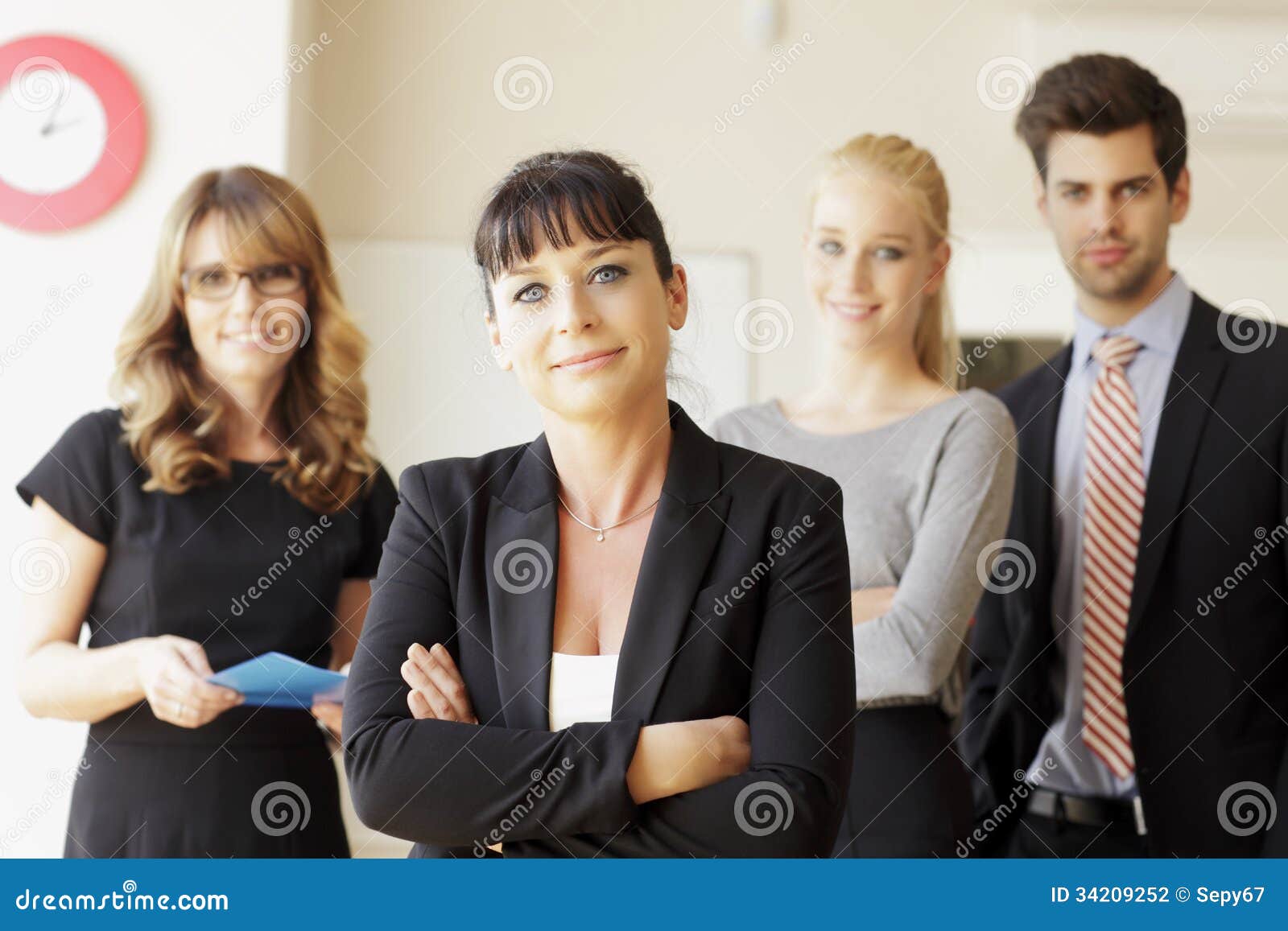 Businessteam Working stock photo. Image of creativity - 34209252
