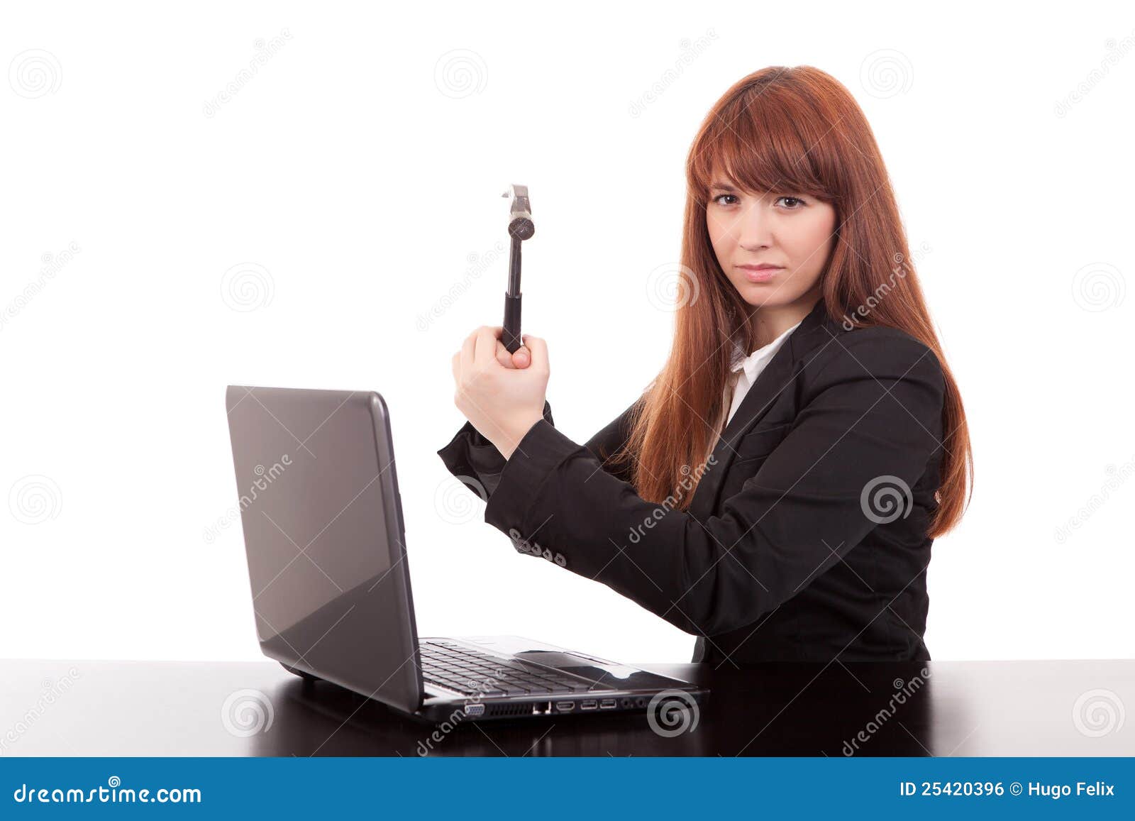 Businesswoman stock photo. Image of businesswoman, destruct - 25420396