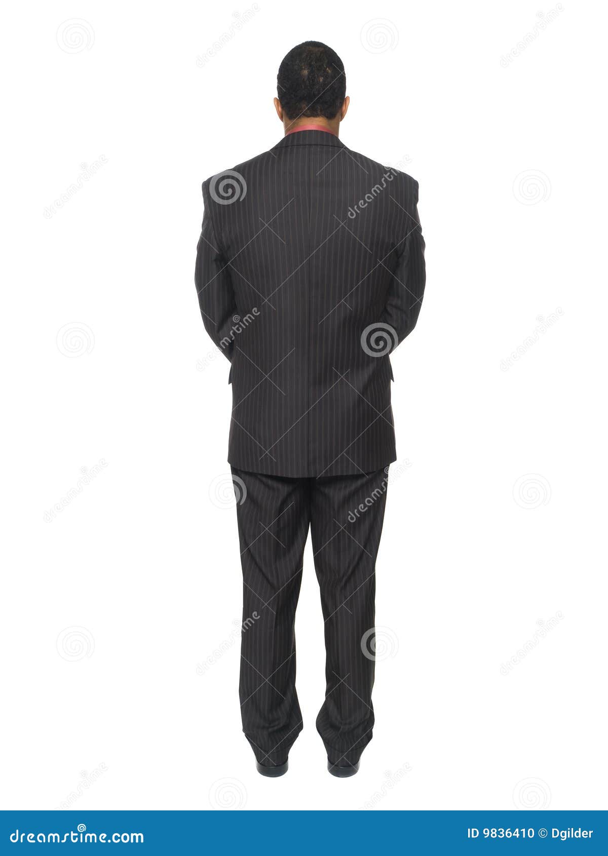 Businesswoman - backside stock photo. Image of view, business - 9836410