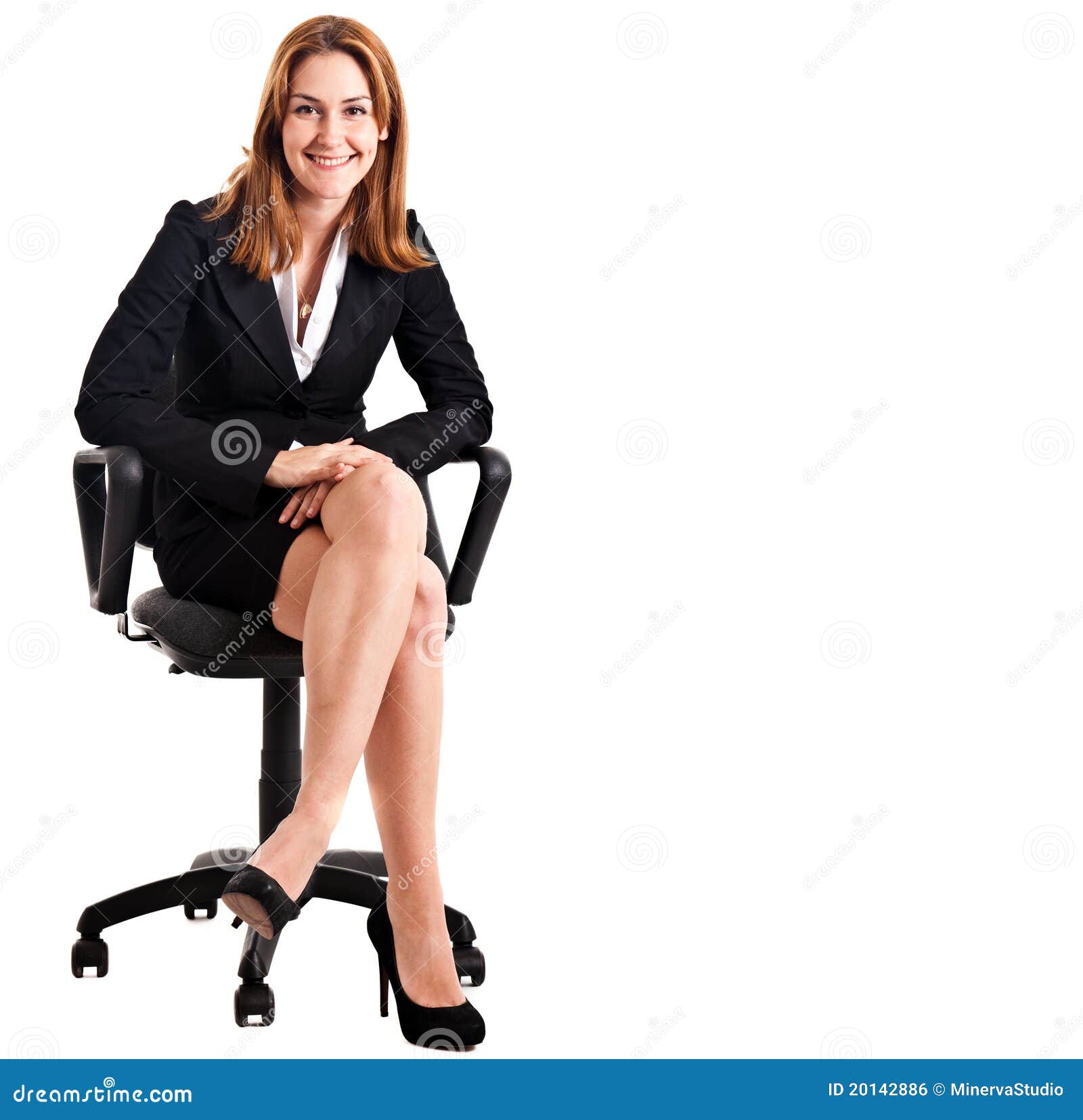 Businesswoman chair stock photo. Image of chair, sitting - 20142886