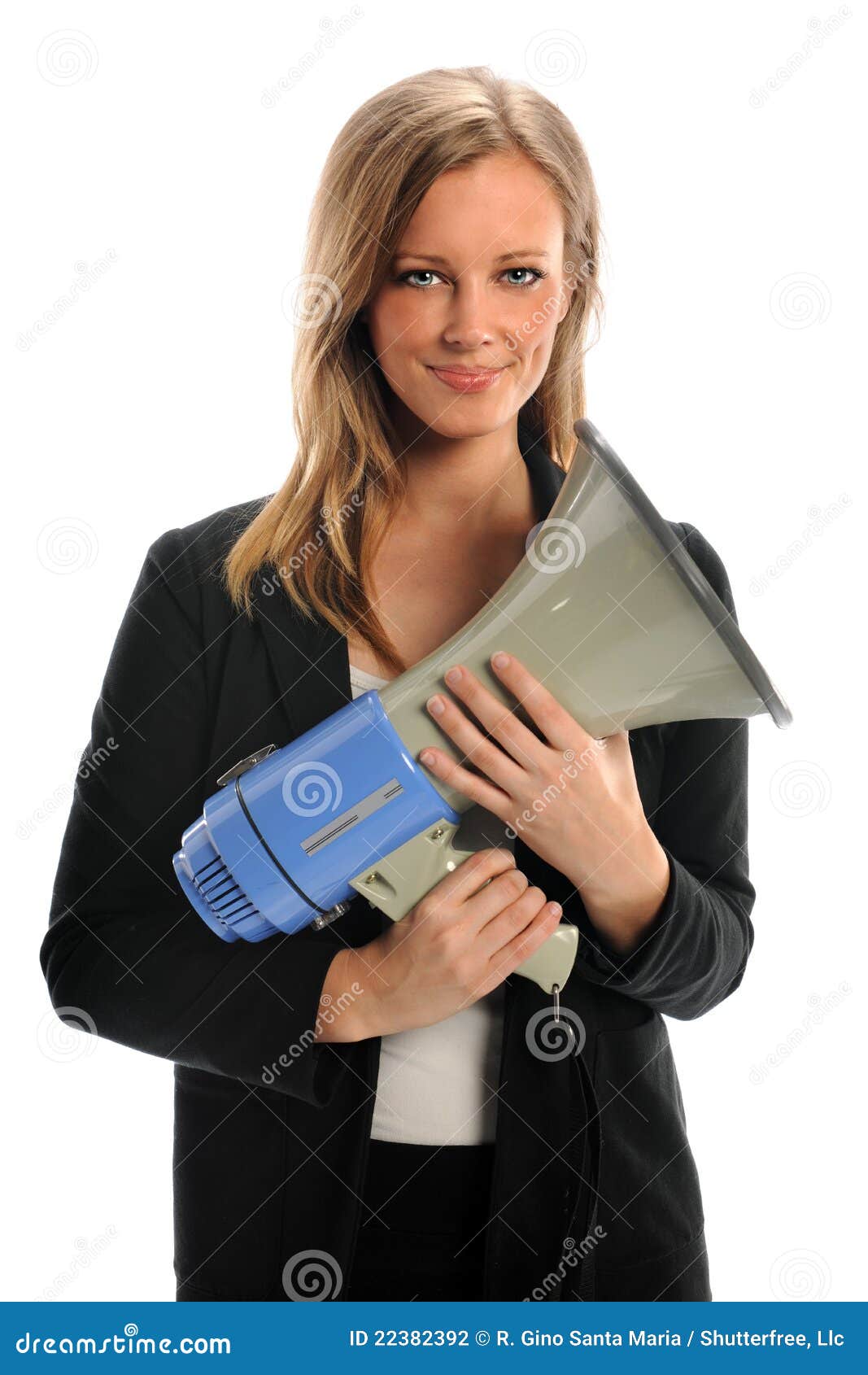 Businesswoman Holding Megaphone Stock Photo - Image of pretty ... Businesswoman Holding Megaphone Stock Photo - Image of pretty ...