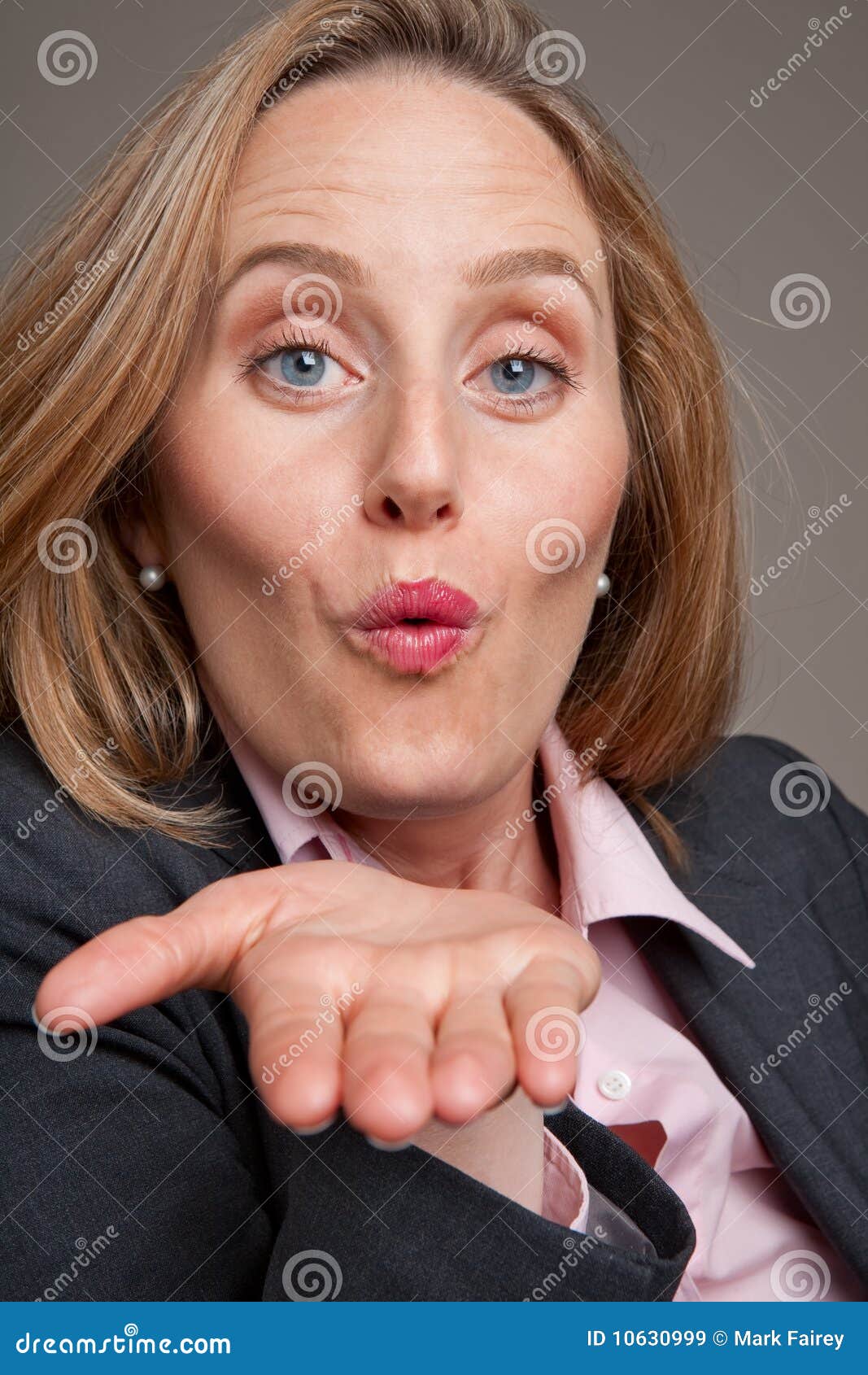Businesswoman kiss stock image. Image of wide, colour - 10630999