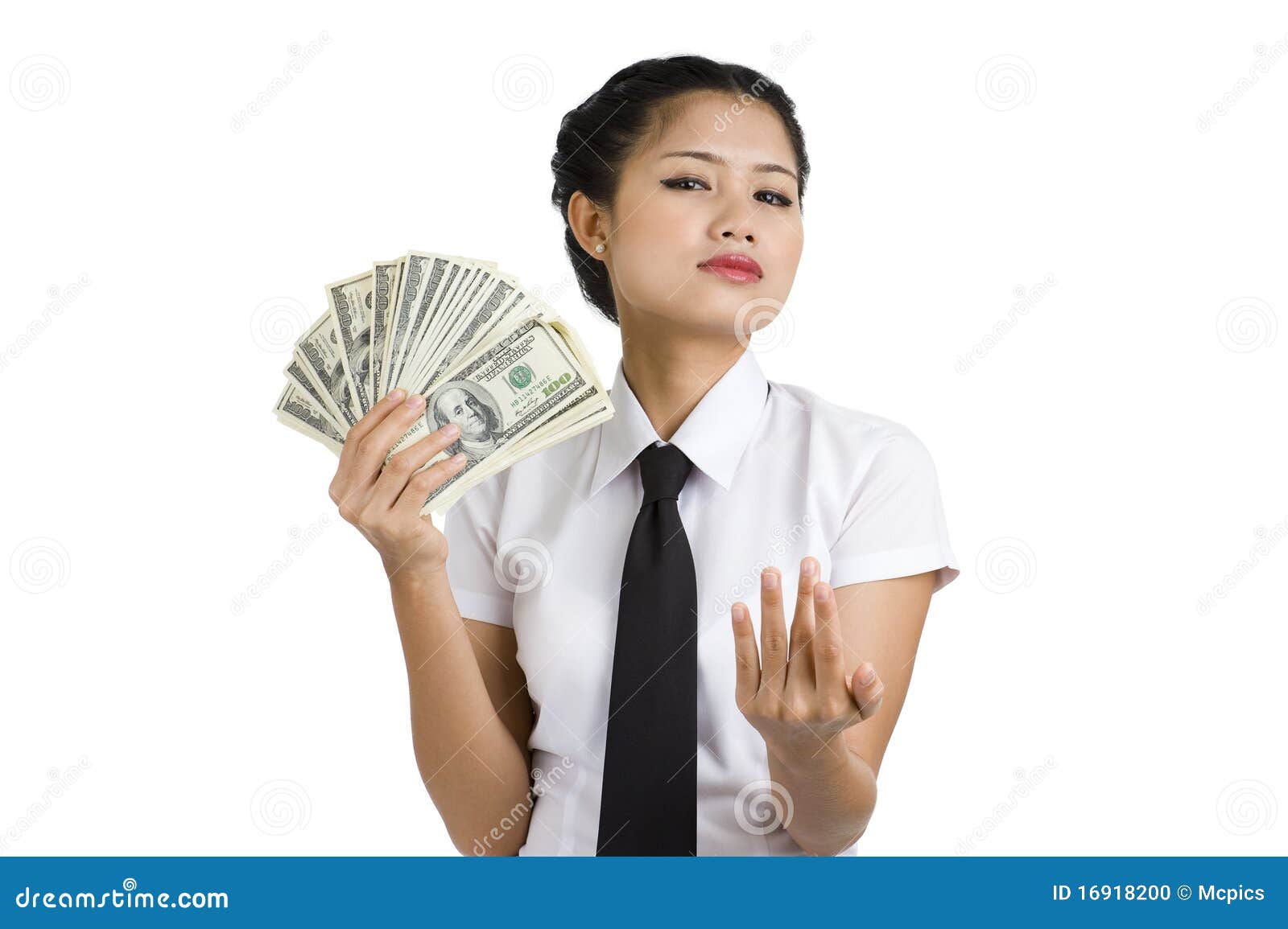 Businesswoman With A Lot Of Money Stock Photo - Image of person, white ... Businesswoman With A Lot Of Money Stock Photo - Image of person, white ...
