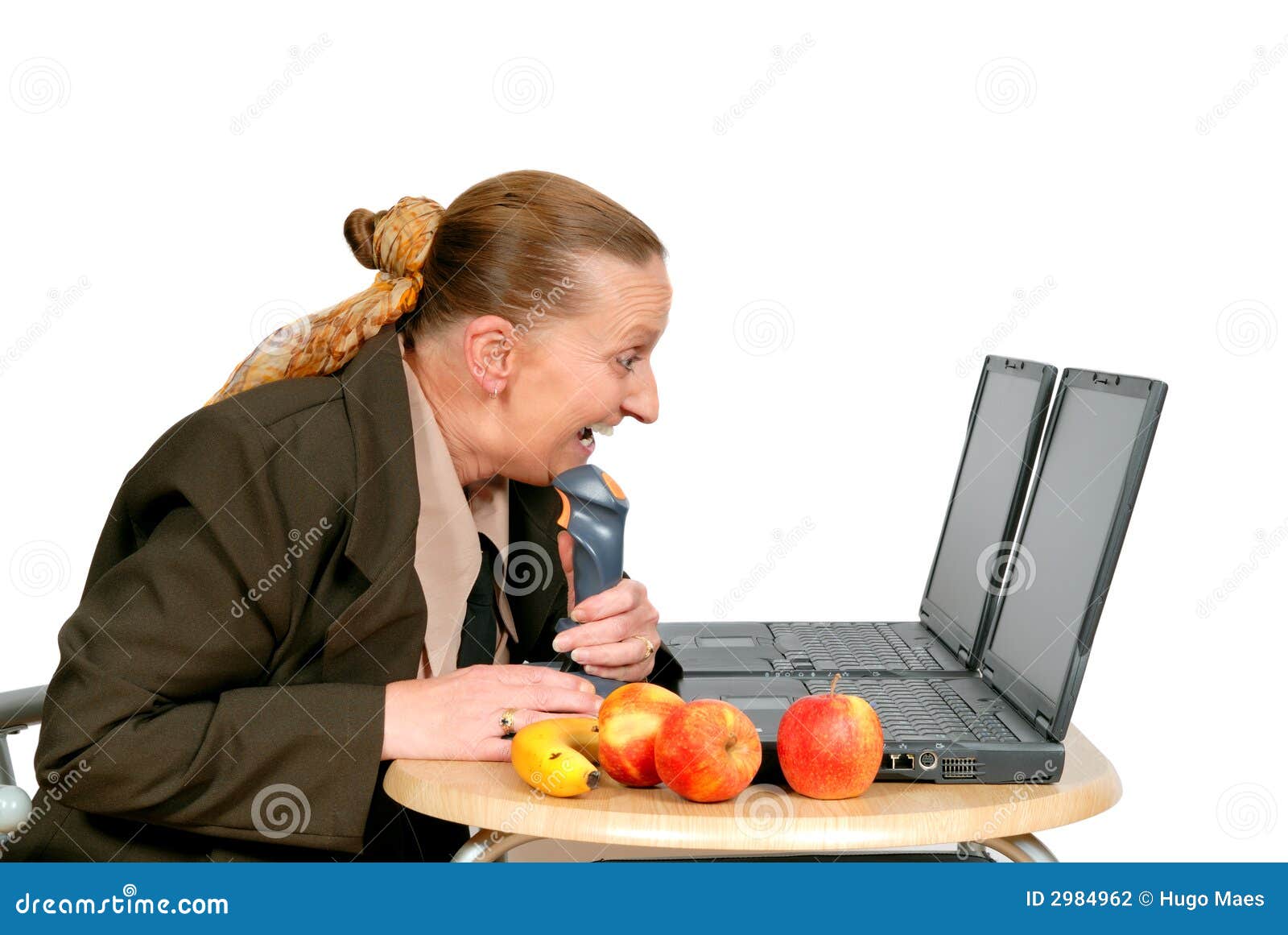 Businesswoman lunch hour stock photo. Image of help, hour - 2984962