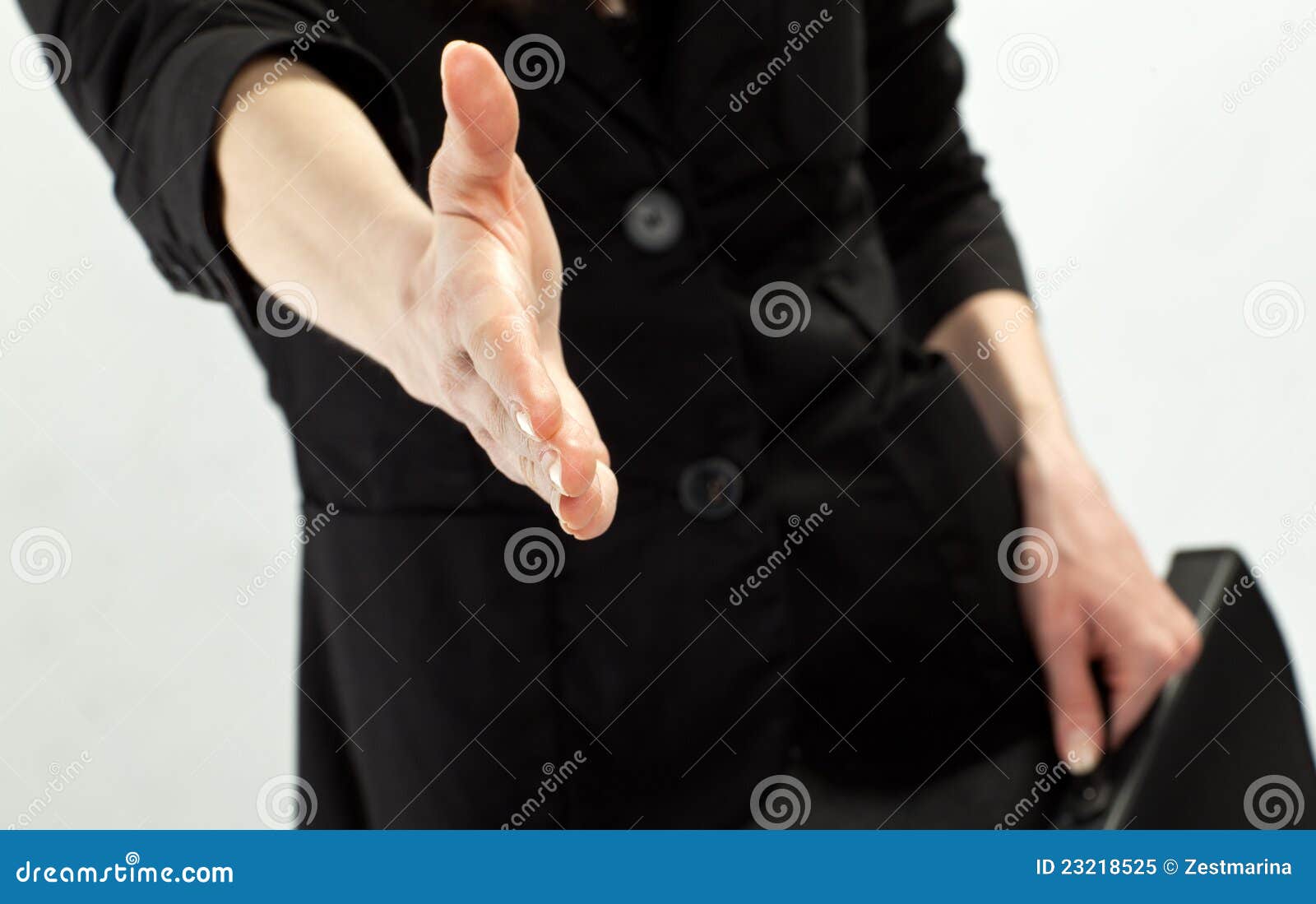 Businesswoman Offering To Shake Hands Stock Image - Image of agreement ...