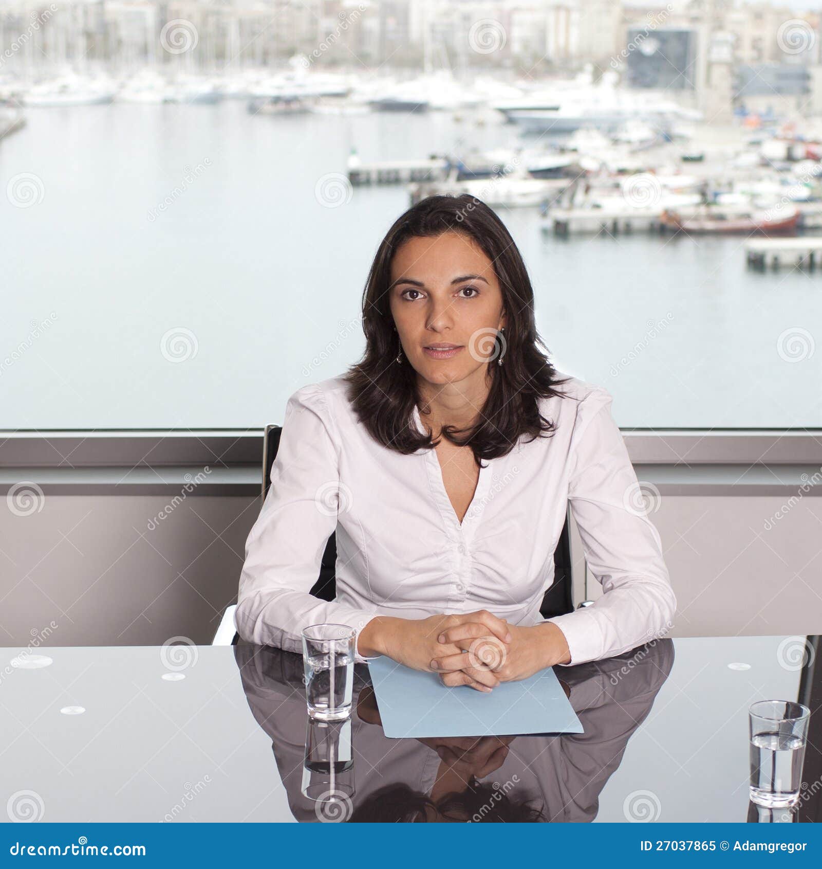 Businesswoman in office stock image. Image of background - 27037865