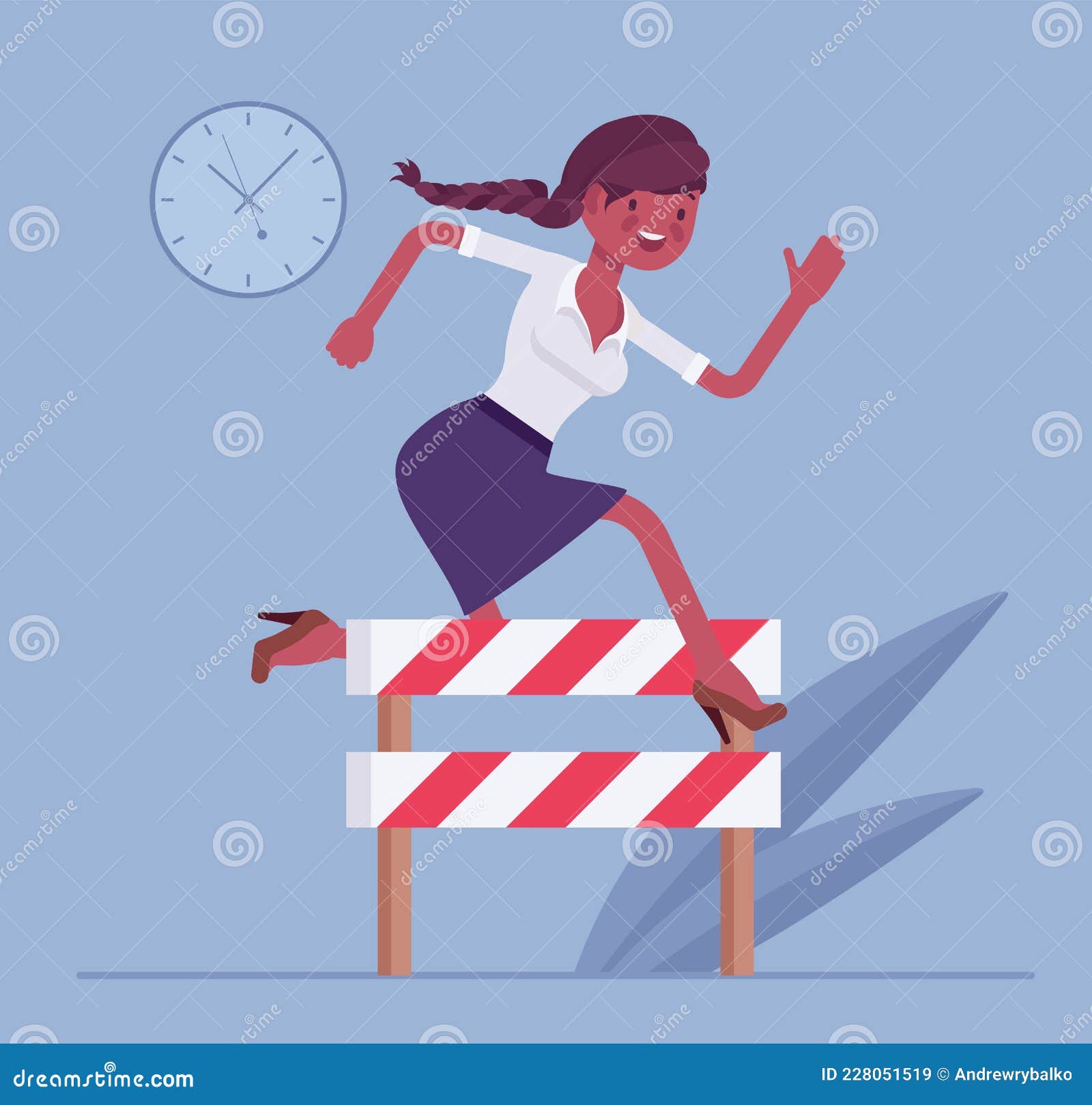 Overcome Difficulties Concept. Hand Drawn Vector. | CartoonDealer.com ... Overcome Difficulties Concept. Hand Drawn Vector. | CartoonDealer.com ...