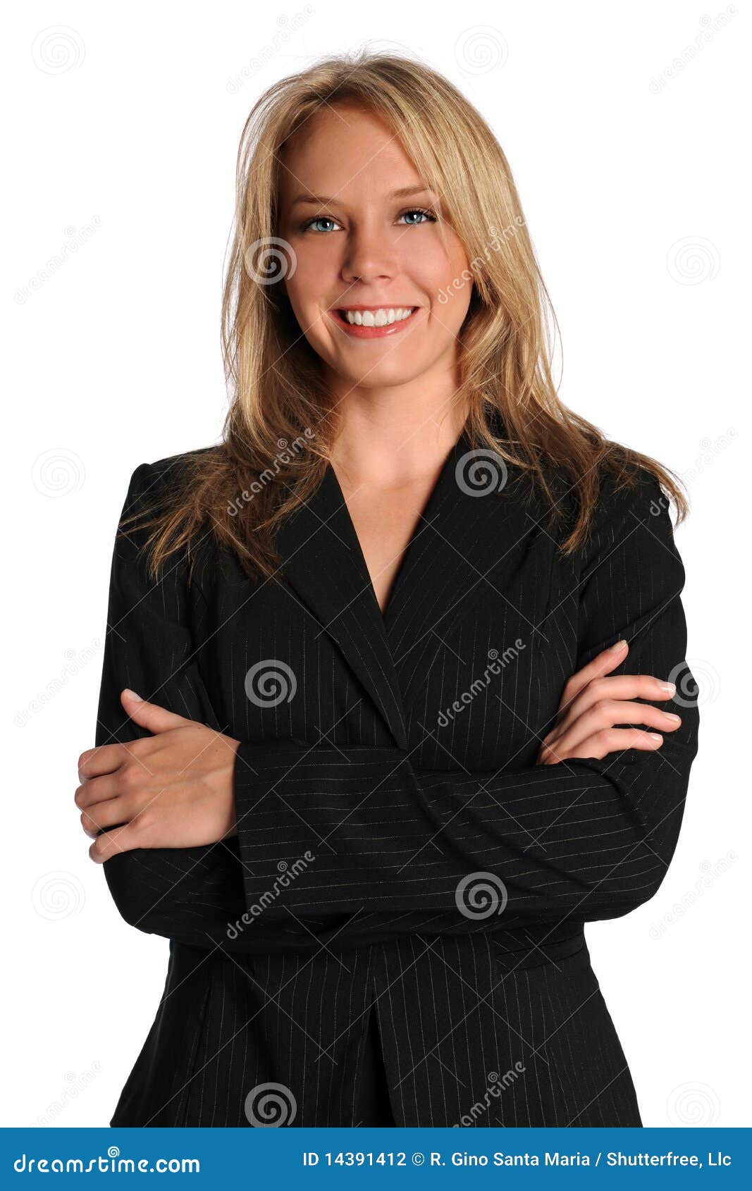 Businesswoman Smiling stock photo. Image of confident - 14391412