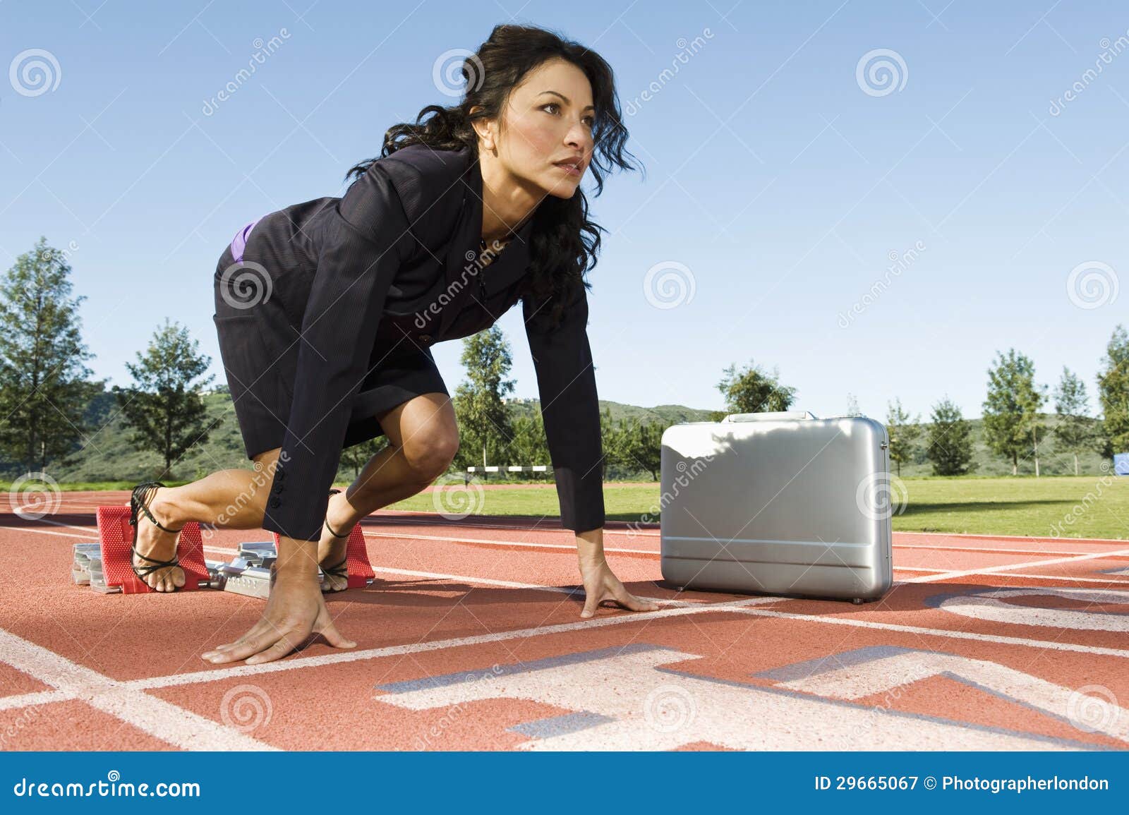 Starting Blocks Royalty-Free Stock Photo | CartoonDealer.com #6678825