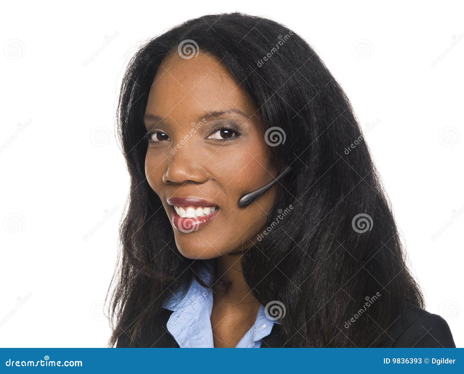 Businesswoman - Telephone Operator Stock Image - Image of receptionist ...