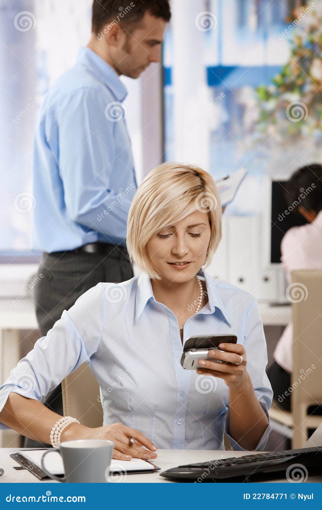 Businesswoman using mobile stock image. Image of aged - 22784771 Businesswoman using mobile stock image. Image of aged - 22784771
