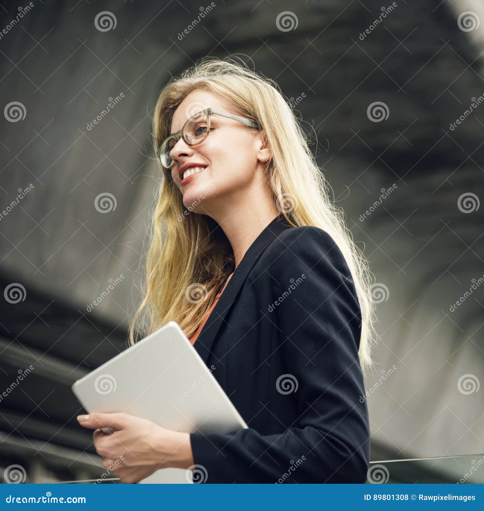 Businesswoman Vision Strategy the Way Forward Concept Stock Photo ...