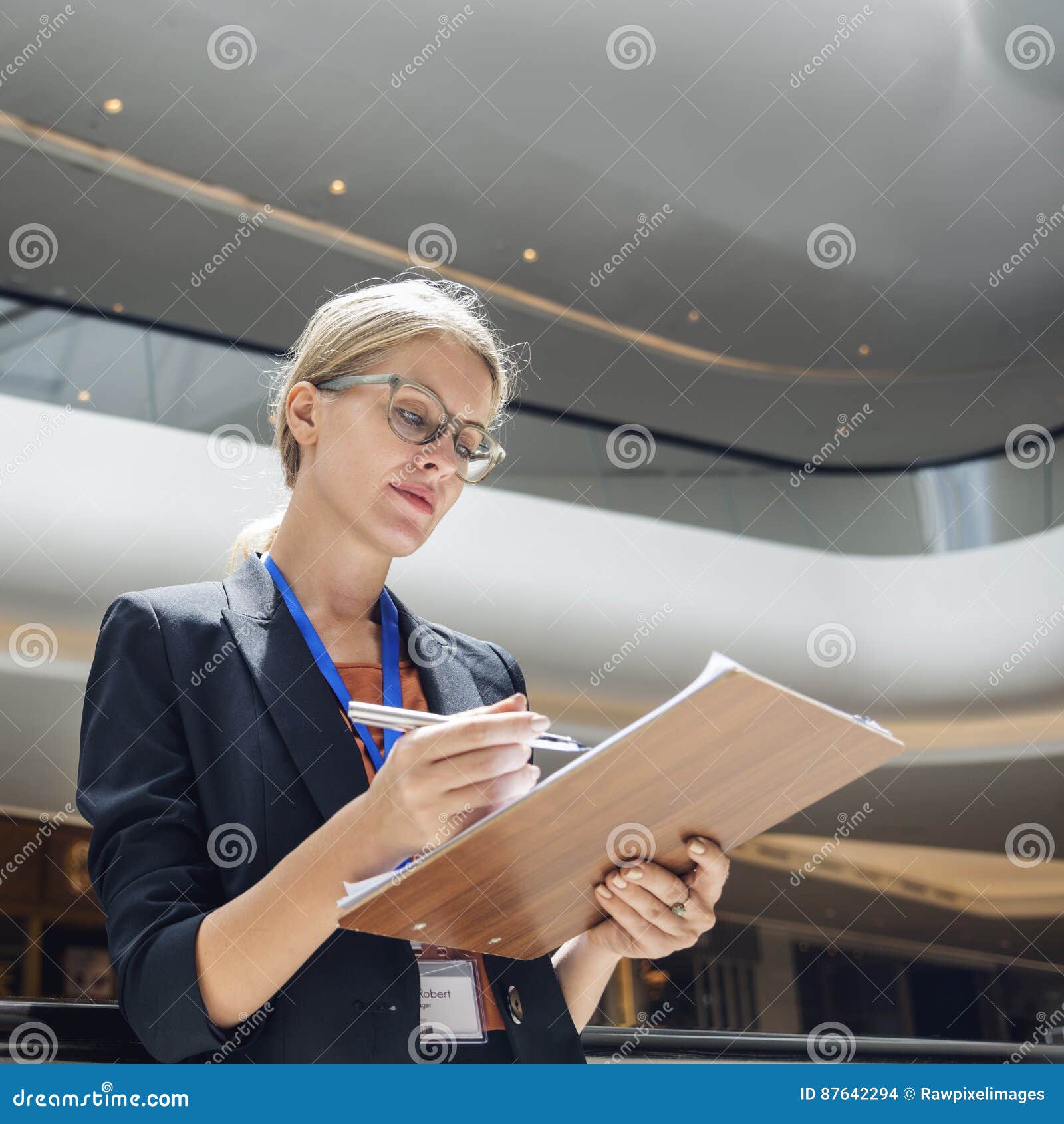 Businesswoman Vision Strategy the Way Forward Concept Stock Photo ...