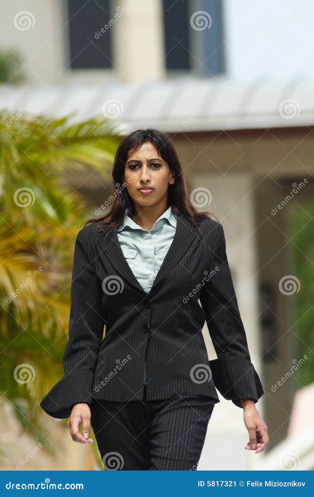 Businesswoman Walking stock image. Image of sidewalk, business - 5817321