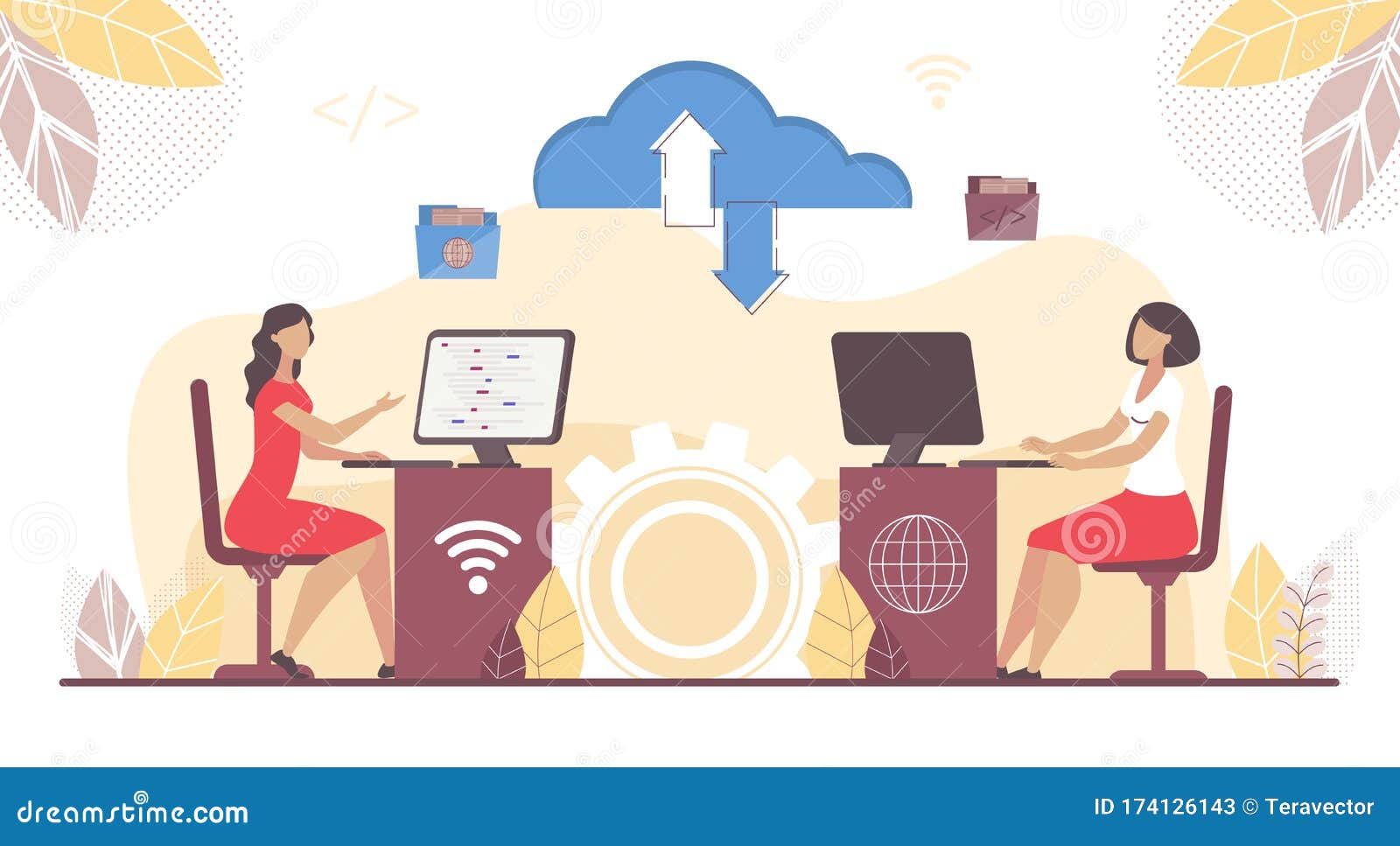 API, Cloud Software Integration Icon Cartoon Vector | CartoonDealer.com ... API, Cloud Software Integration Icon Cartoon Vector | CartoonDealer.com ...