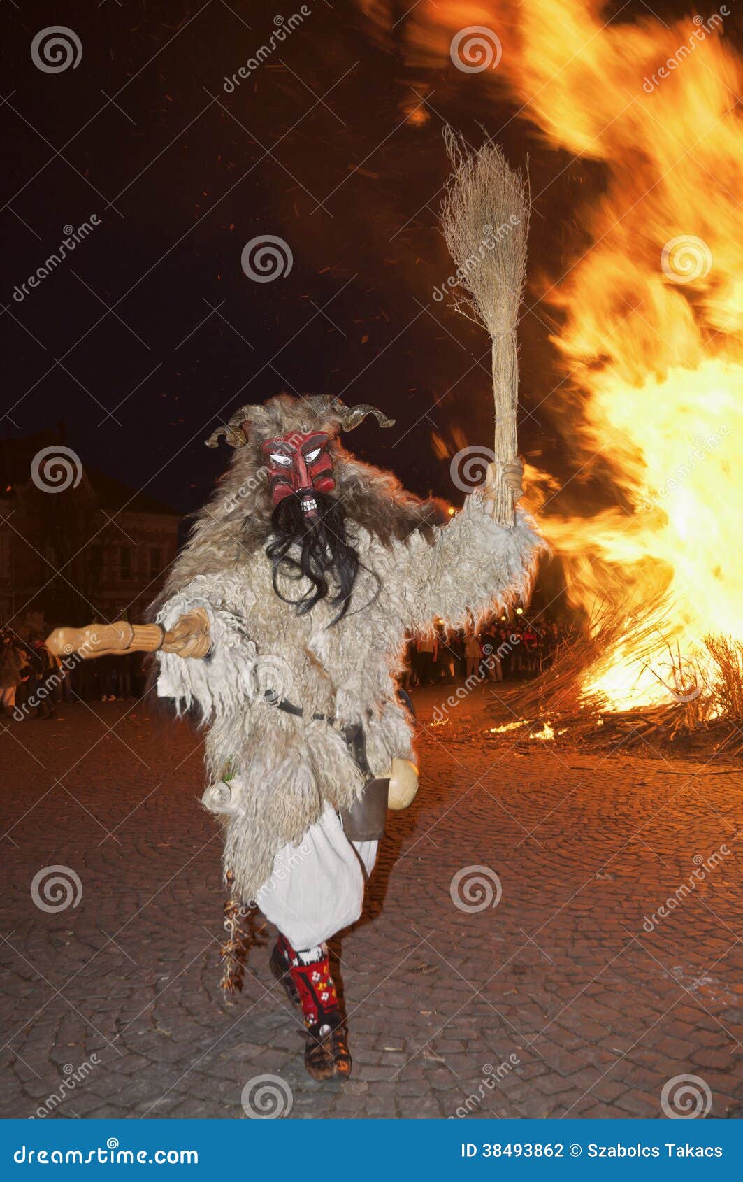 Buso with fire editorial photography. Image of black - 38493862