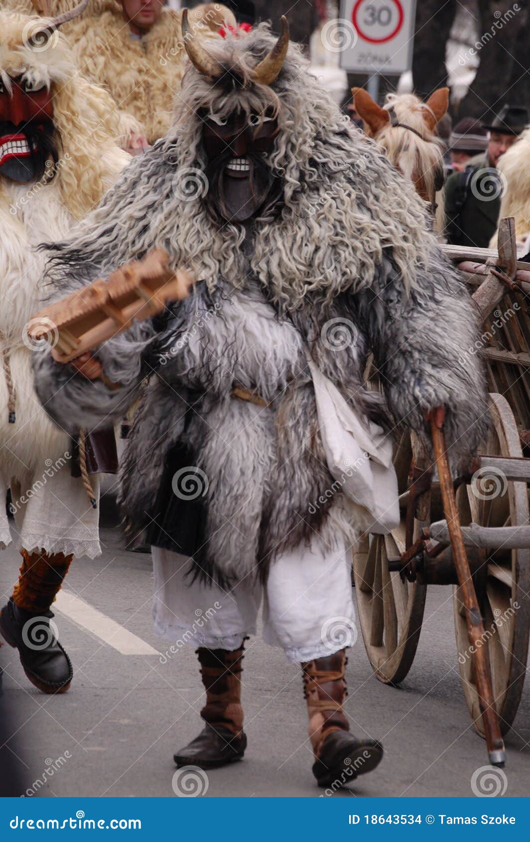 Buso mask stock photo. Image of hungarian, mohacs, carnival - 18643534