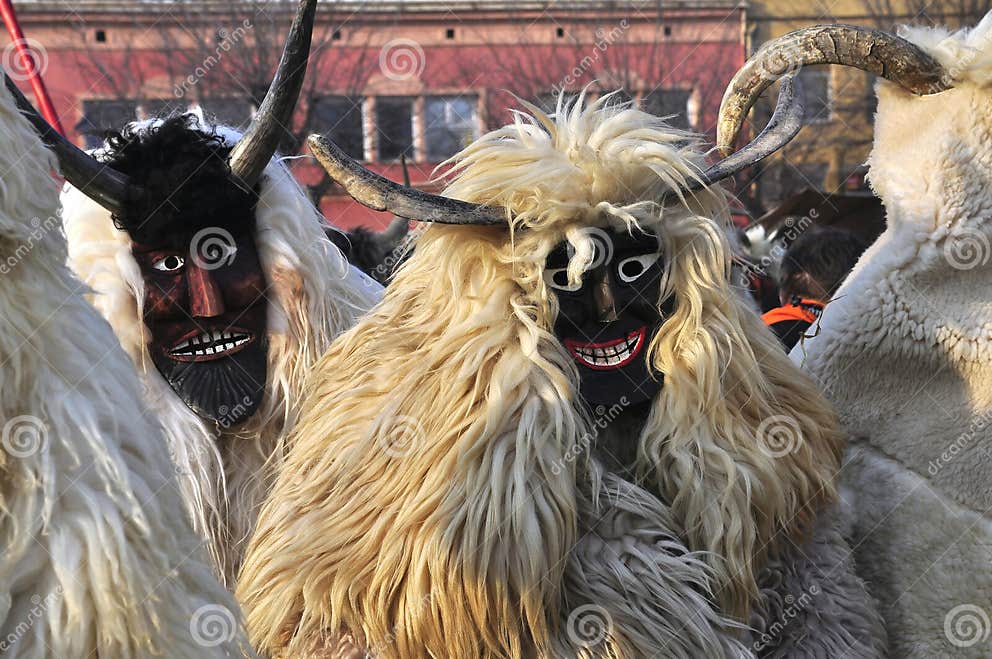 Buso mask in Mohacs stock image. Image of scary, carnival - 17098195