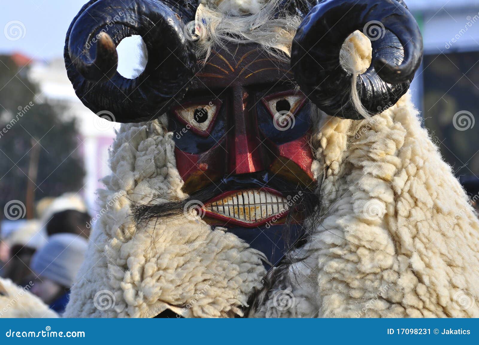Buso mask in Mohacs stock image. Image of dorottya, protection - 17098231