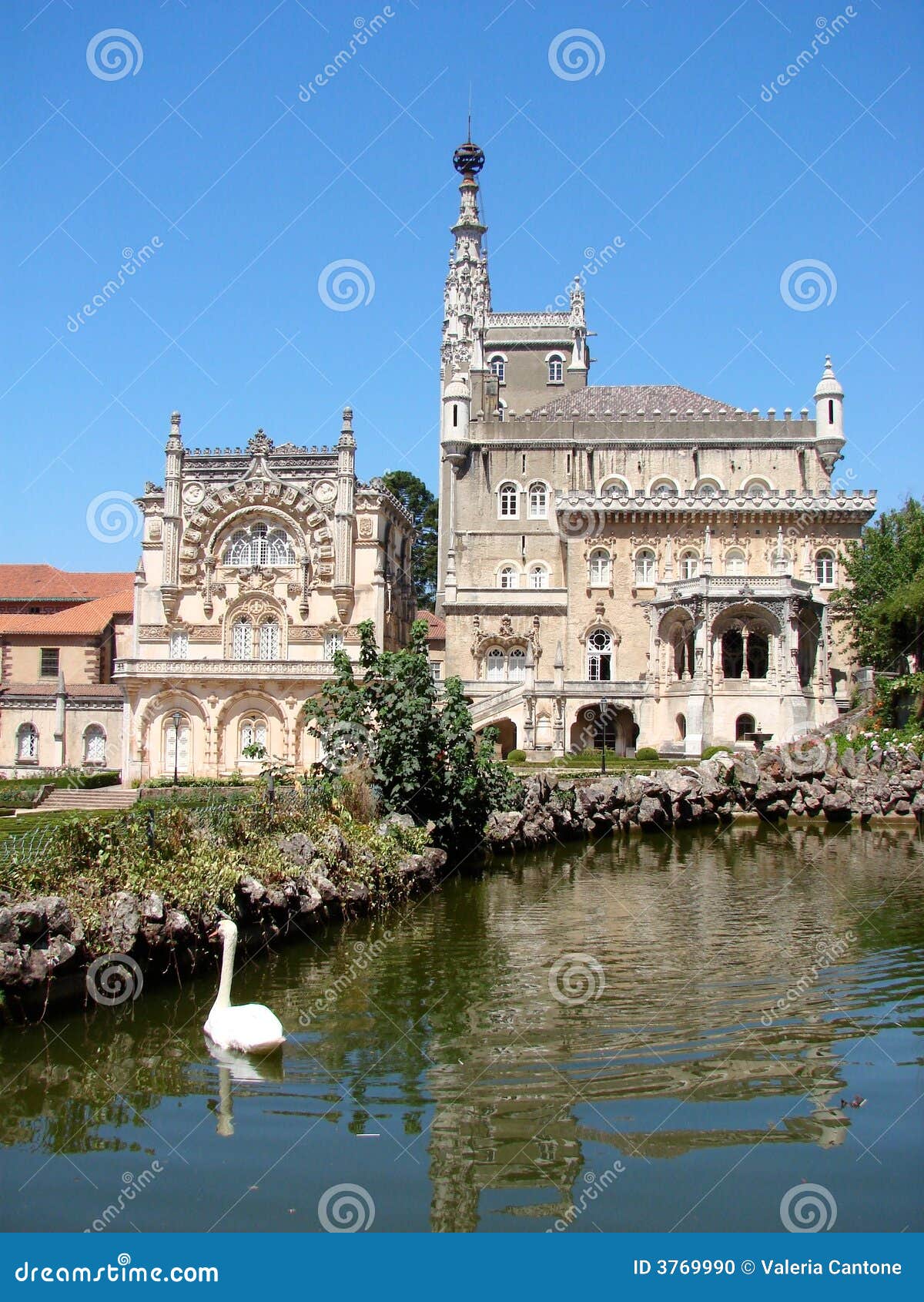 The Bussaco Palace, Portugal Stock Photo - Image of magic, bussaco: 3769990
