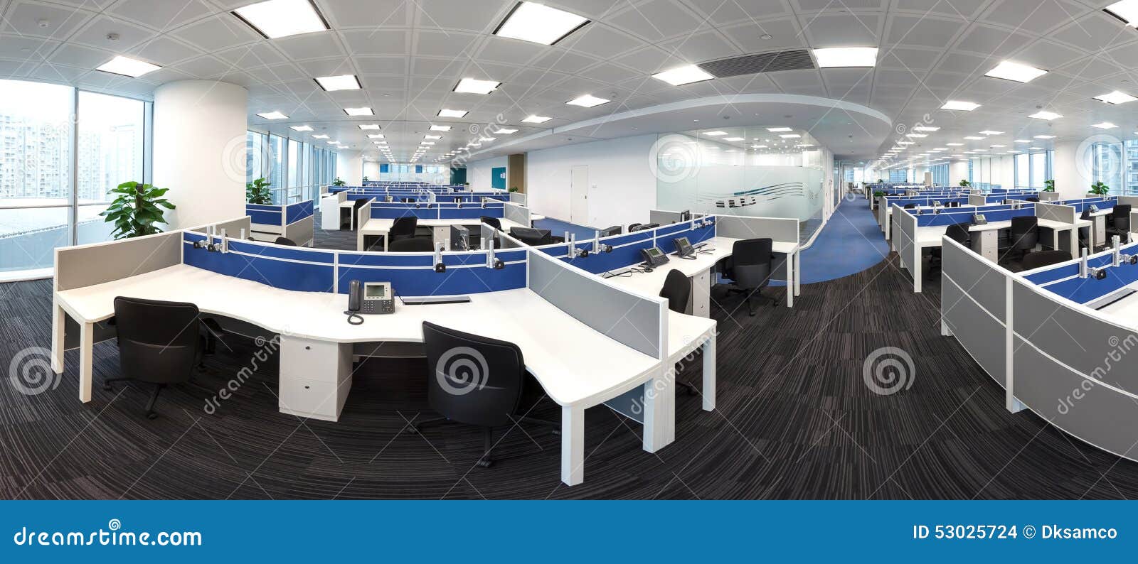 Bussiess Office Simple and Stylish Work Place Stock Photo - Image of ...