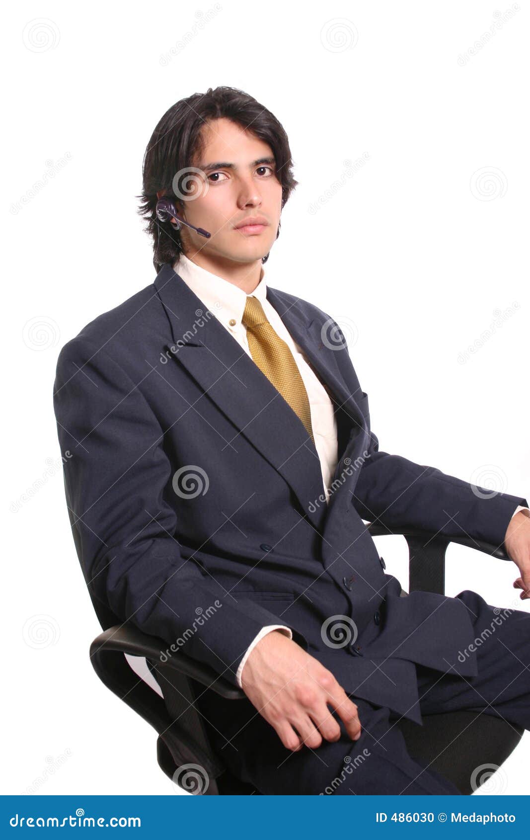 Bussines man Operator stock photo. Image of kind, phone - 486030