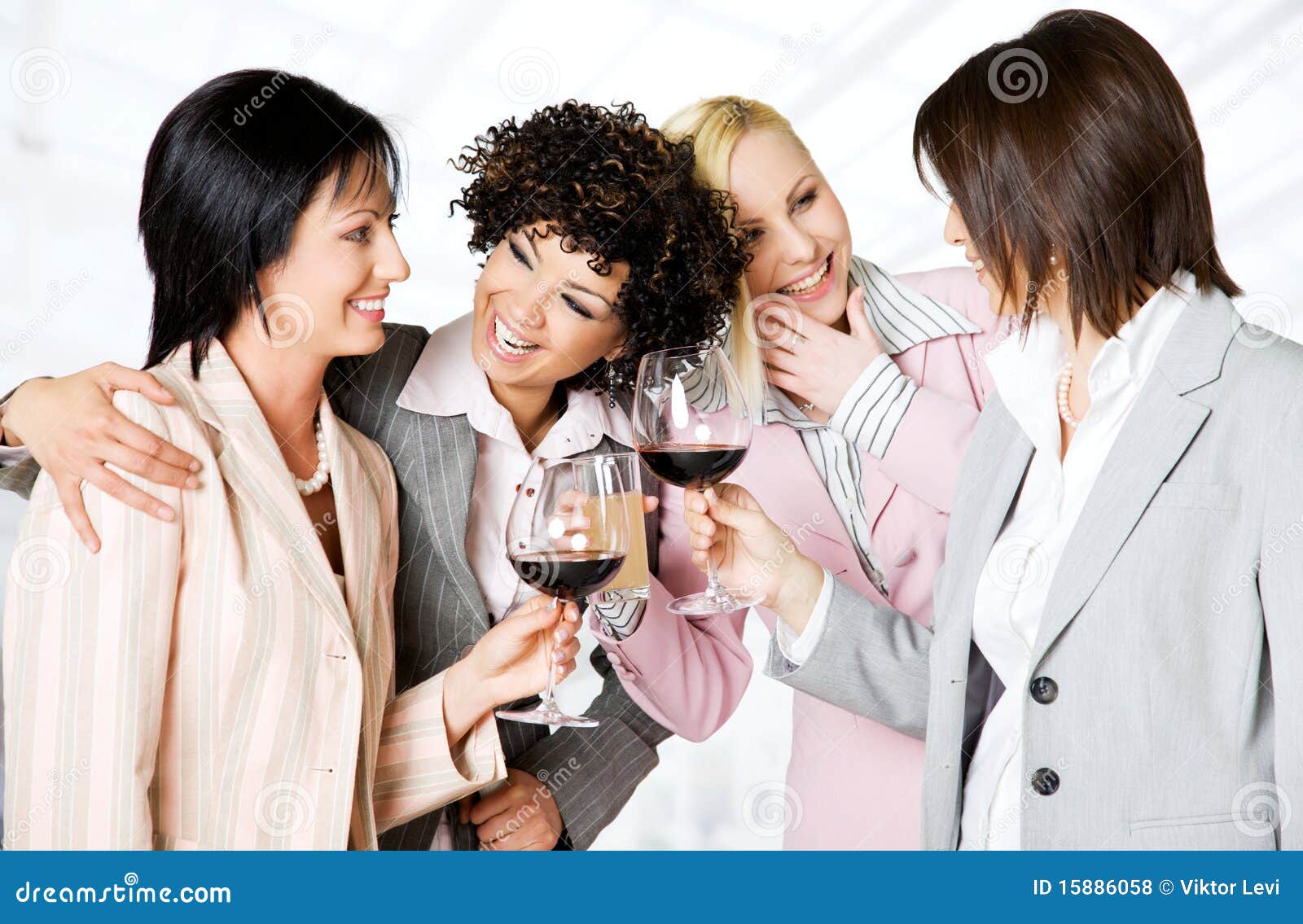 Bussinesswomen Team Celebrating Stock Photo - Image of celebration ...