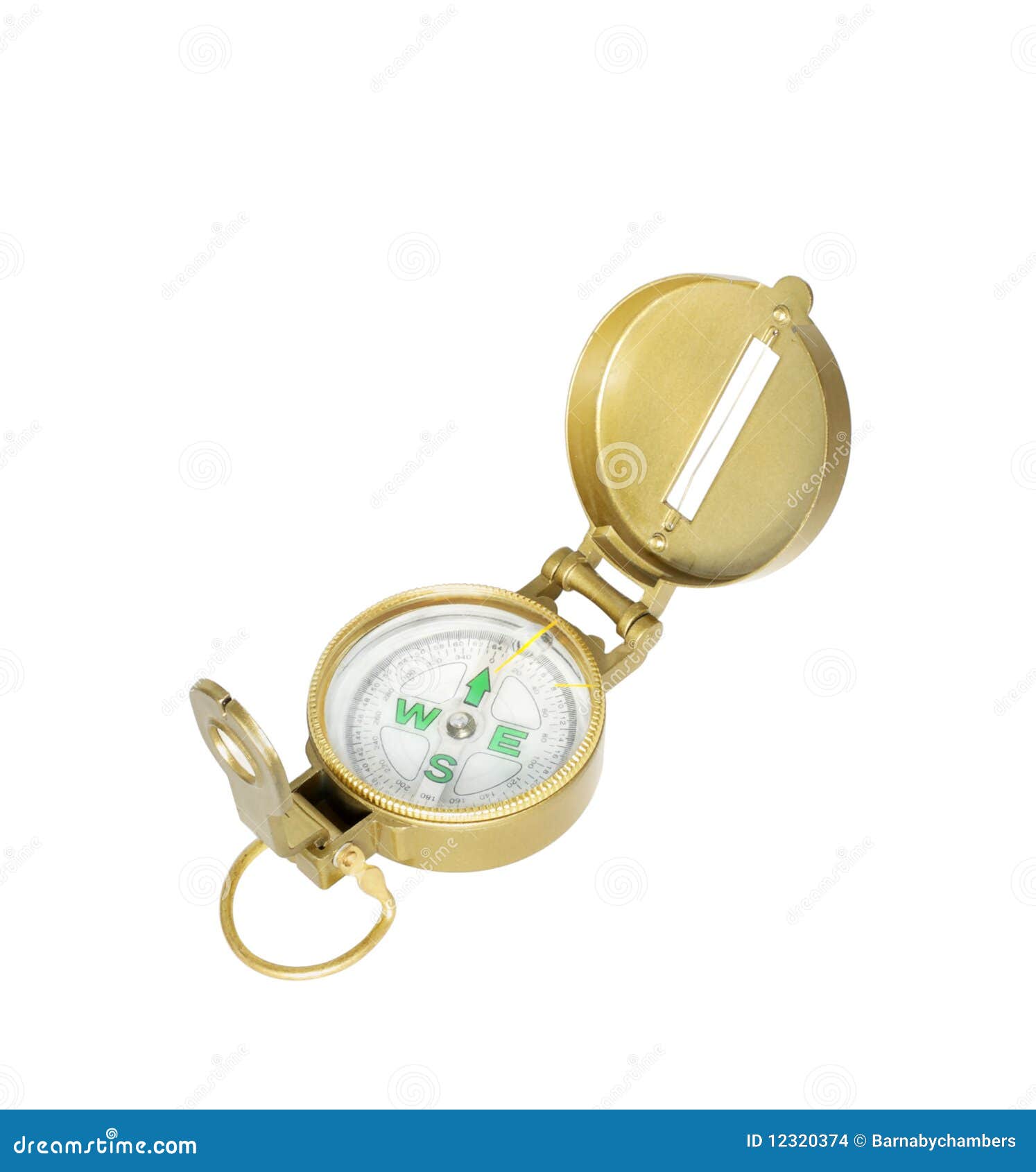 Bussola fotografia stock. Immagine di apparecchiatura - 12320374