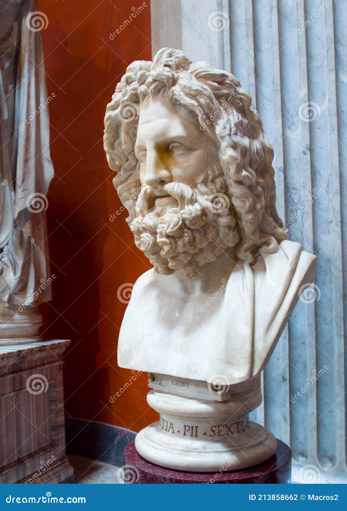 Bust of an Ancient Scholar of Greek Roman Citizenship Editorial ...