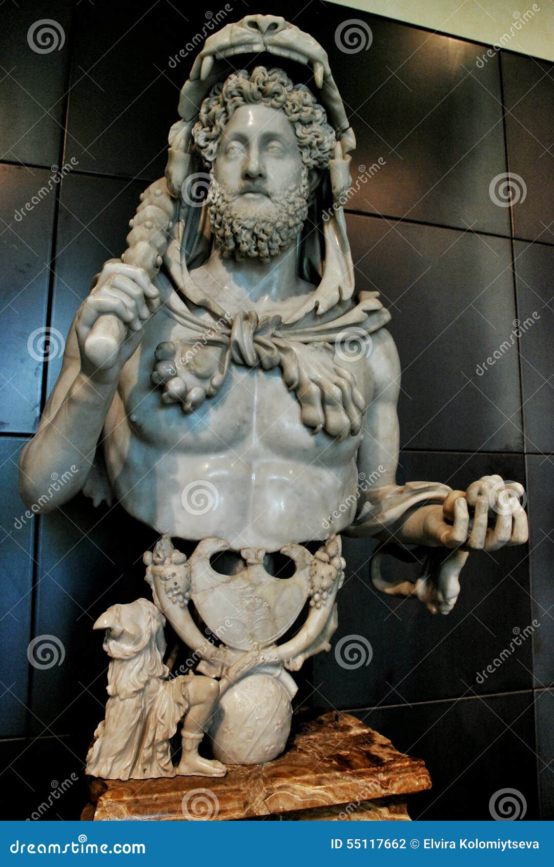 Bust of Commodus As Hercules Editorial Photography - Image of face ...