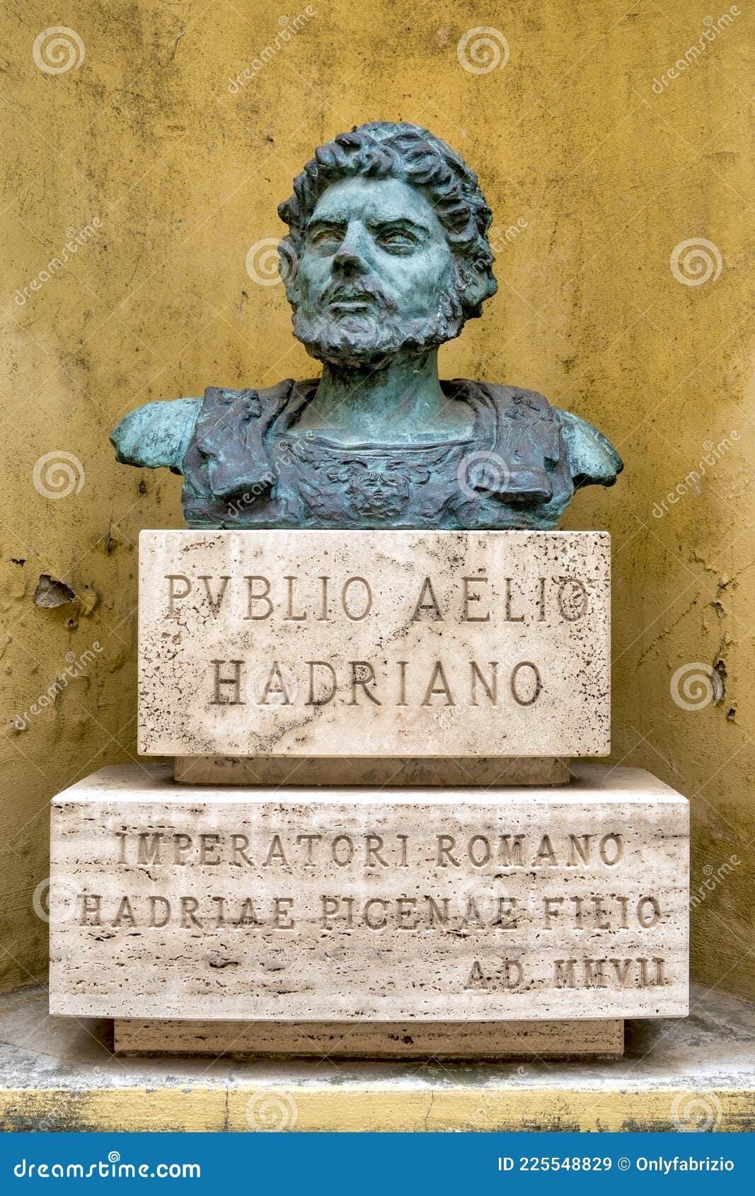 Emperor Hadrian Portrait Statue National Archaeological Museum A ...