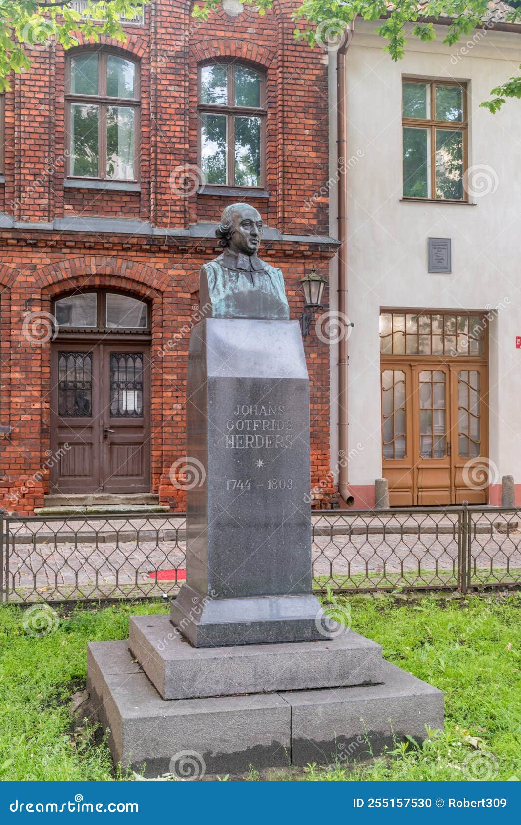 Bust of Johann Gottfried Herder Editorial Image - Image of monument ...
