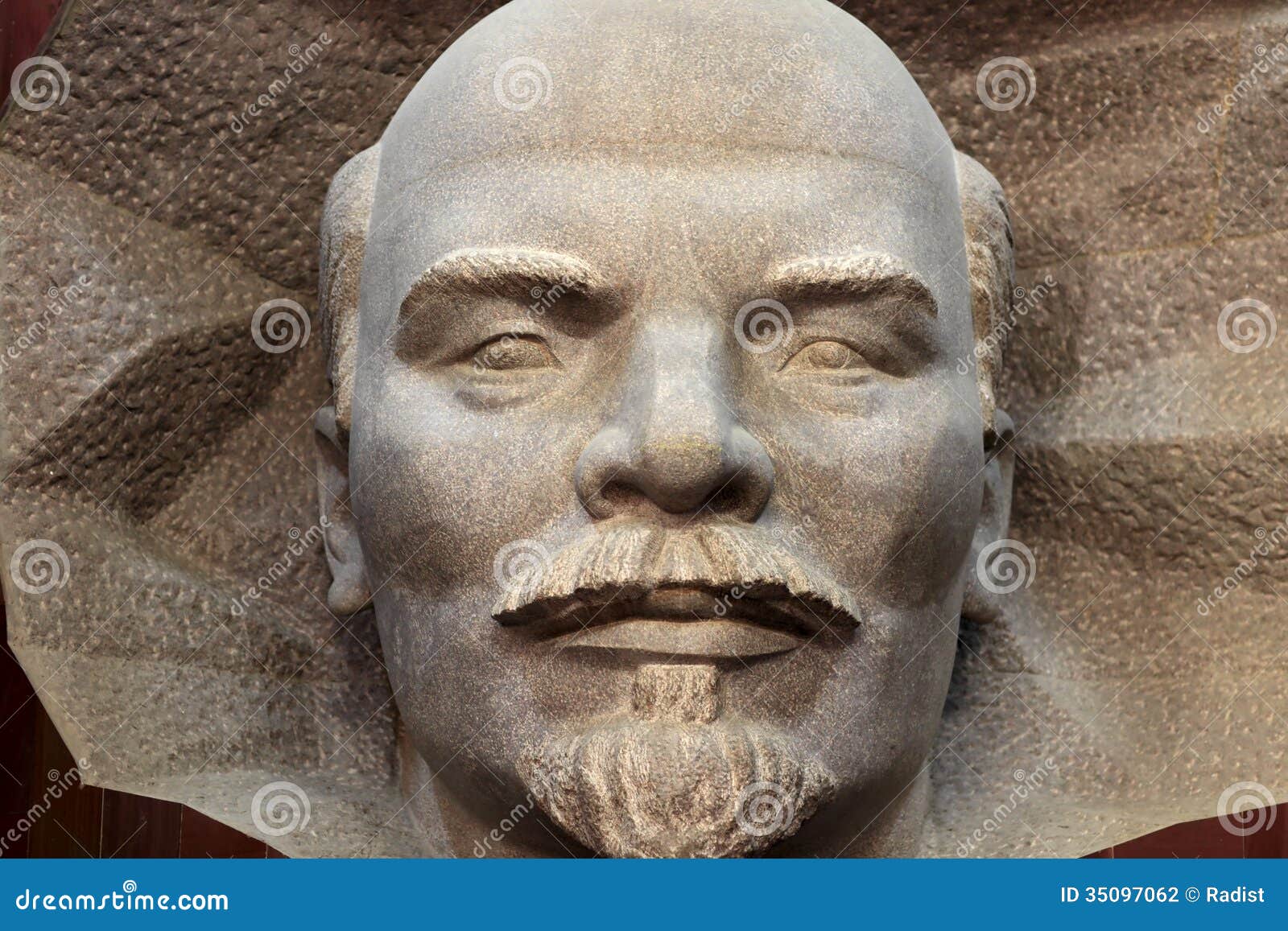 Bust of Lenin stock photo. Image of idol, concept, politic - 35097062