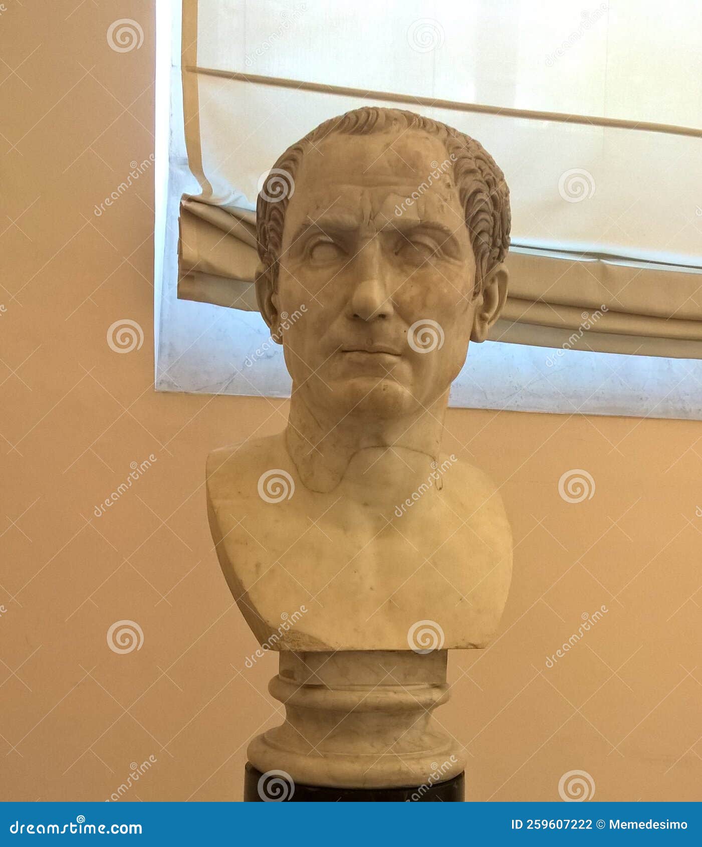 Bust Of Imperator Commodus In The Capitoline Museum In Rome. On The ...