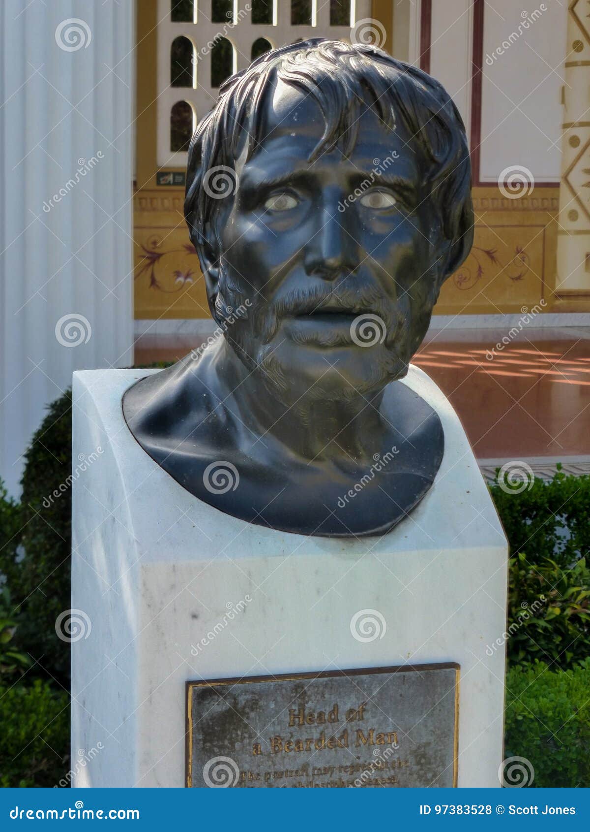 Bust of Seneca editorial stock photo. Image of ancient - 97383528