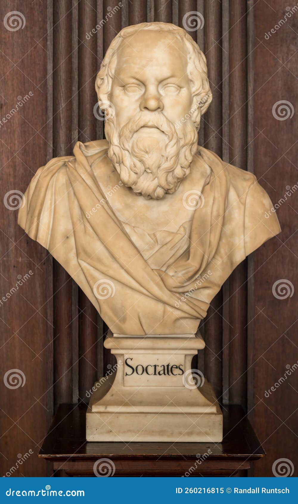 The Long Room Interior Of The Old Library At Trinity College. Marble ...