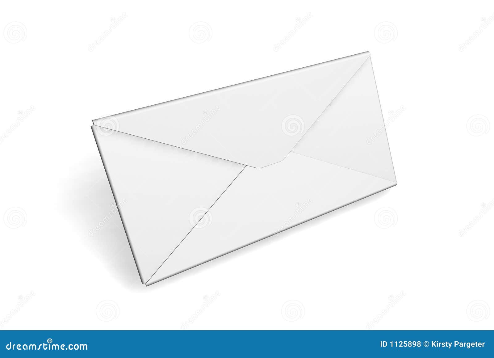 Busta in bianco fotografia stock. Immagine di carta, sfondo - 1125898