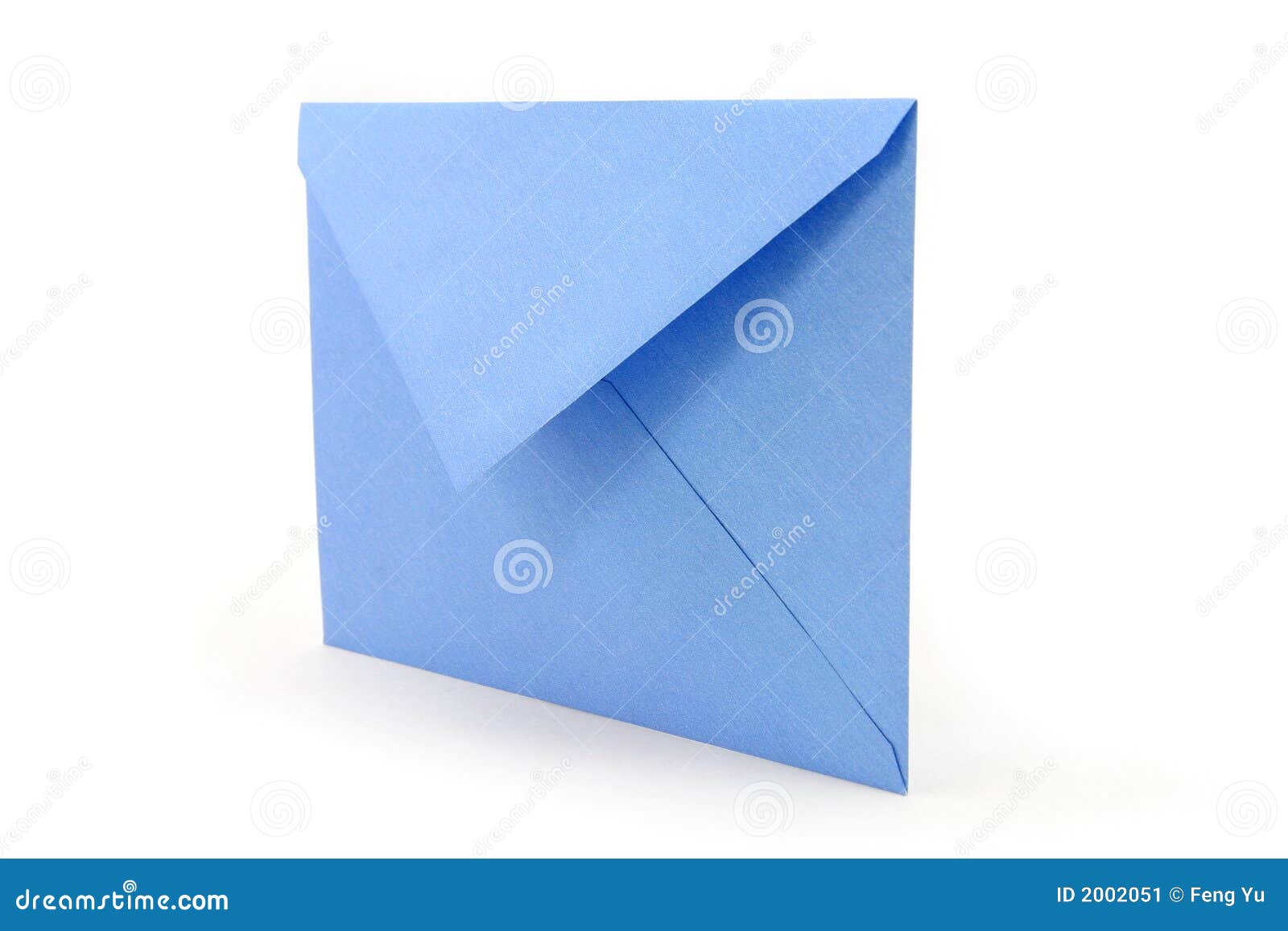 Busta blu immagine stock. Immagine di busta, consegna - 2002051