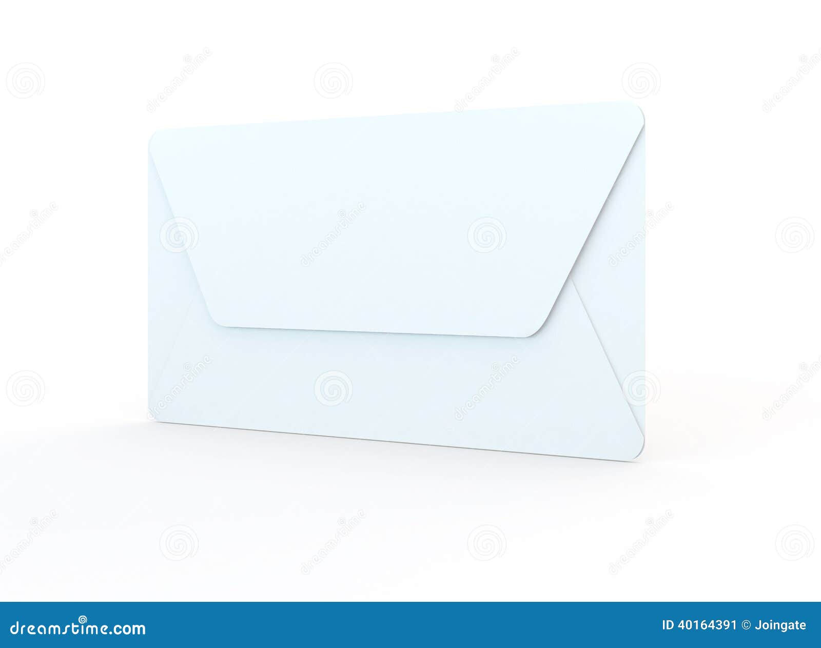 Busta Chiusa Su Un Fondo Bianco Illustrazione di Stock - Illustrazione ...