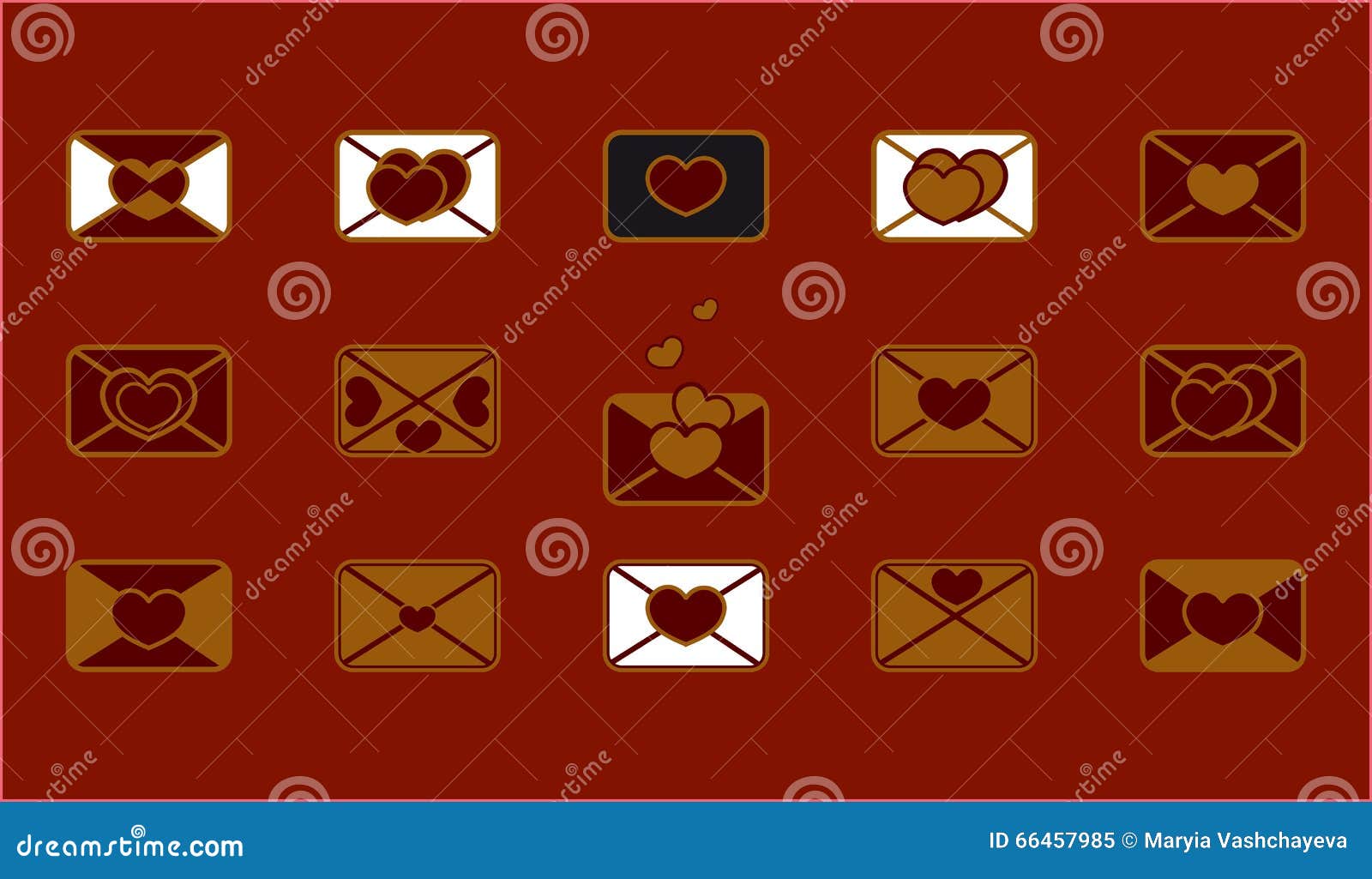 Busta della posta illustrazione vettoriale. Illustrazione di giorno ...