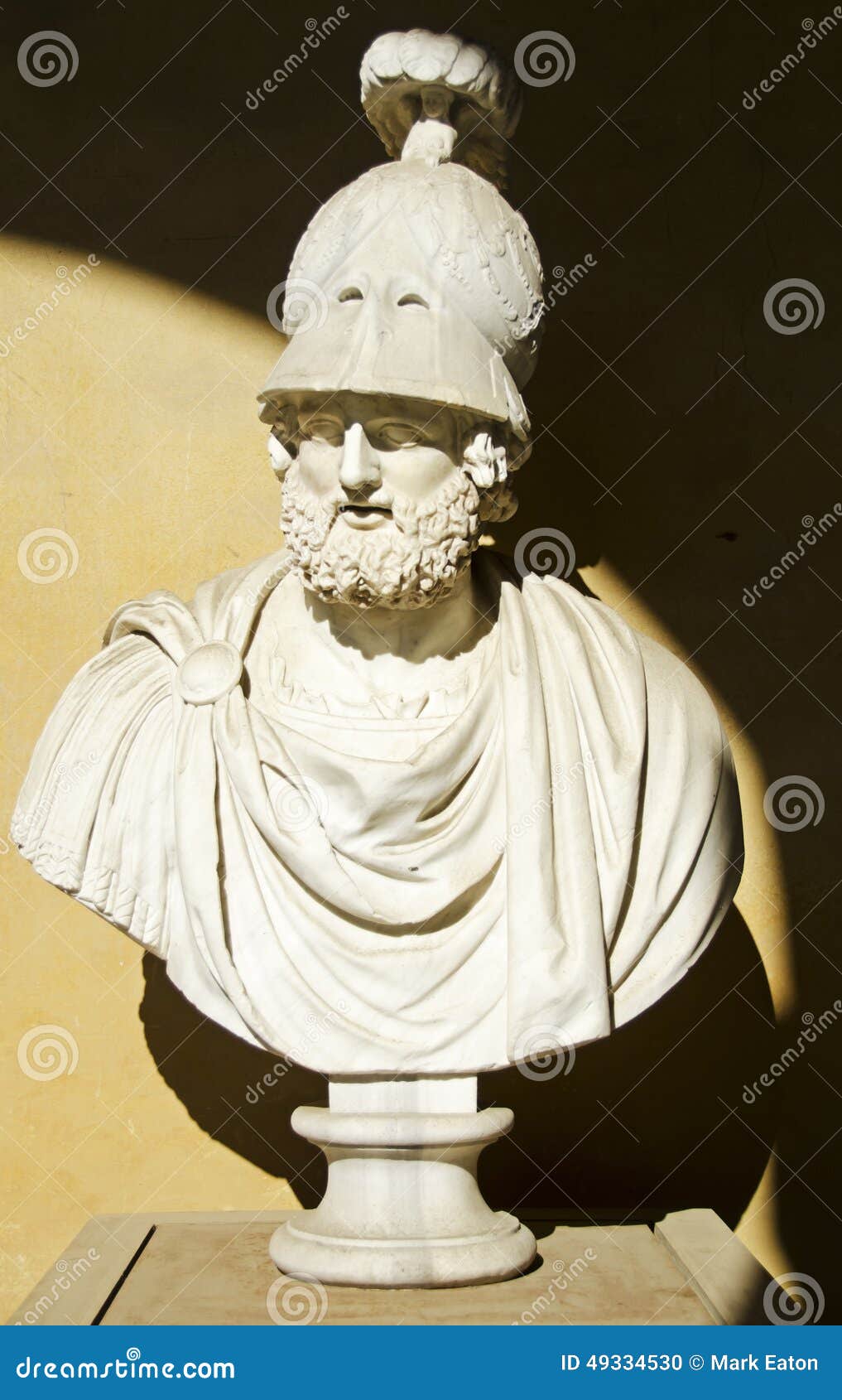 Buste d'Alexandre le grand photo stock. Image du italien - 49334530