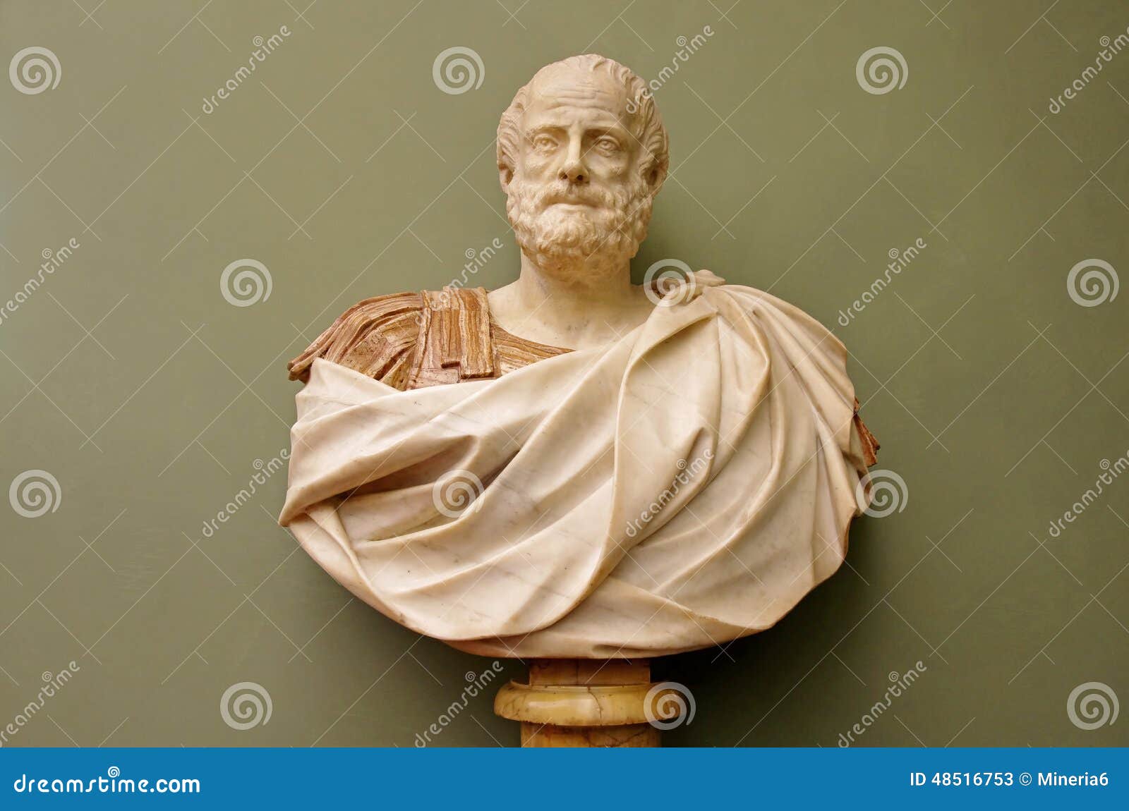 Buste De Marbre De L'empereur Romain Photo stock éditorial - Image du ...