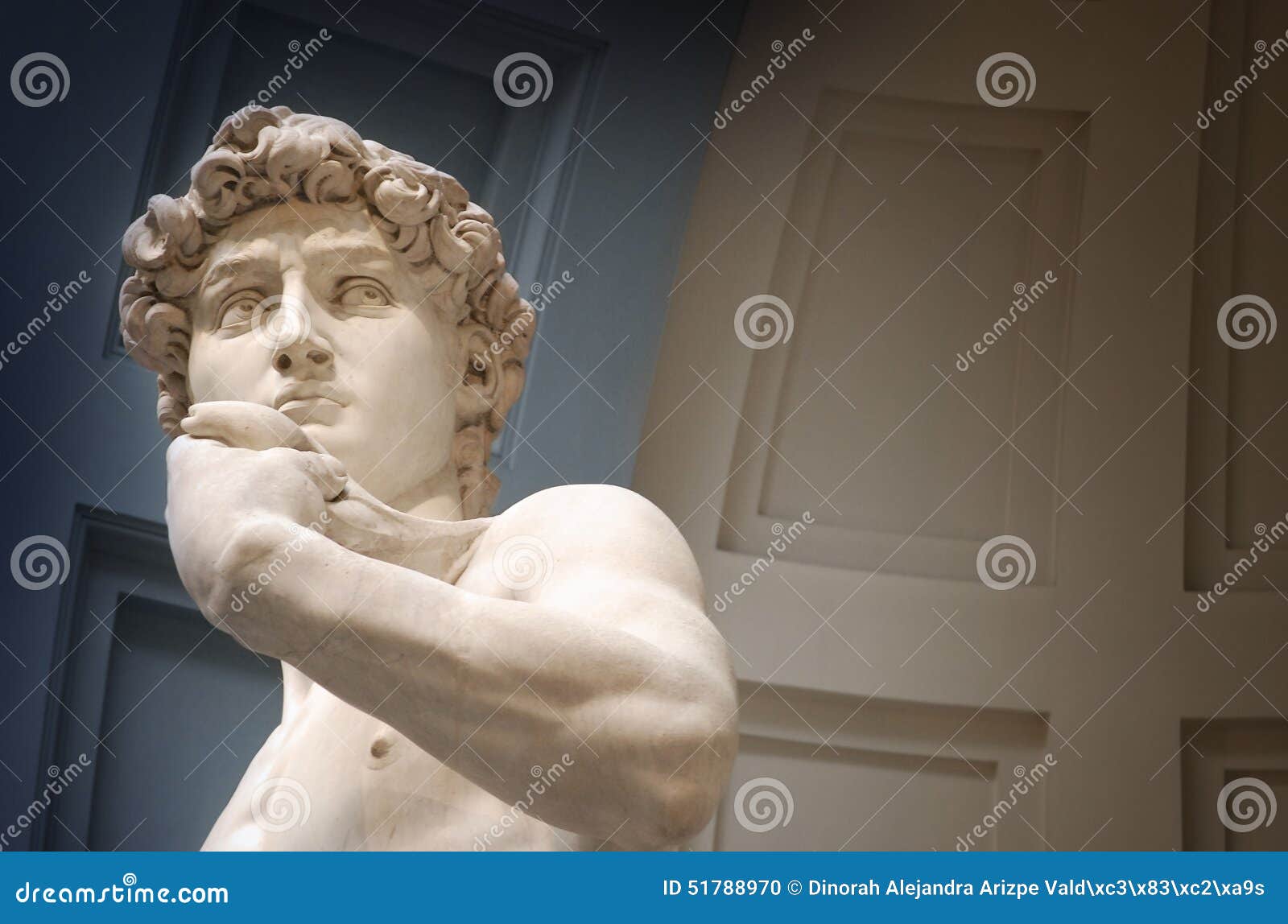 Buste De Sculpture En David Image éditorial - Image du artistique ...