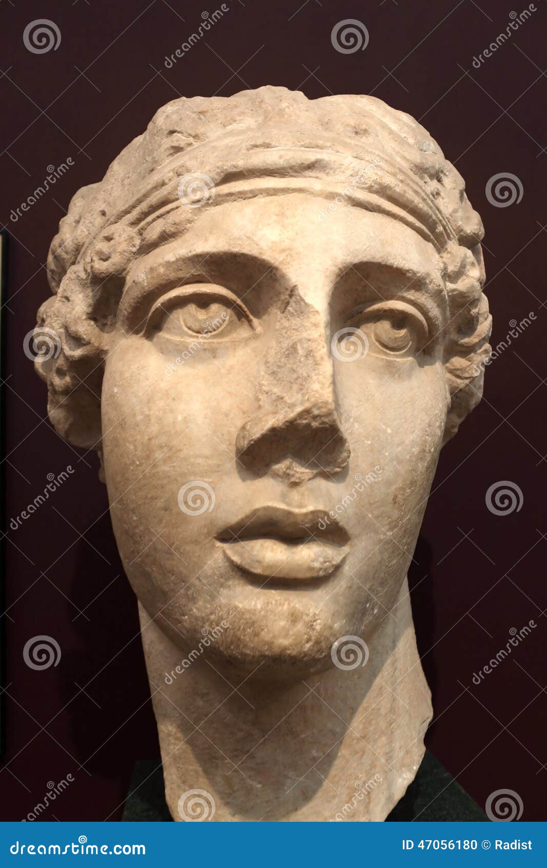 Buste romain de Sappho photo stock. Image du culture - 47056180