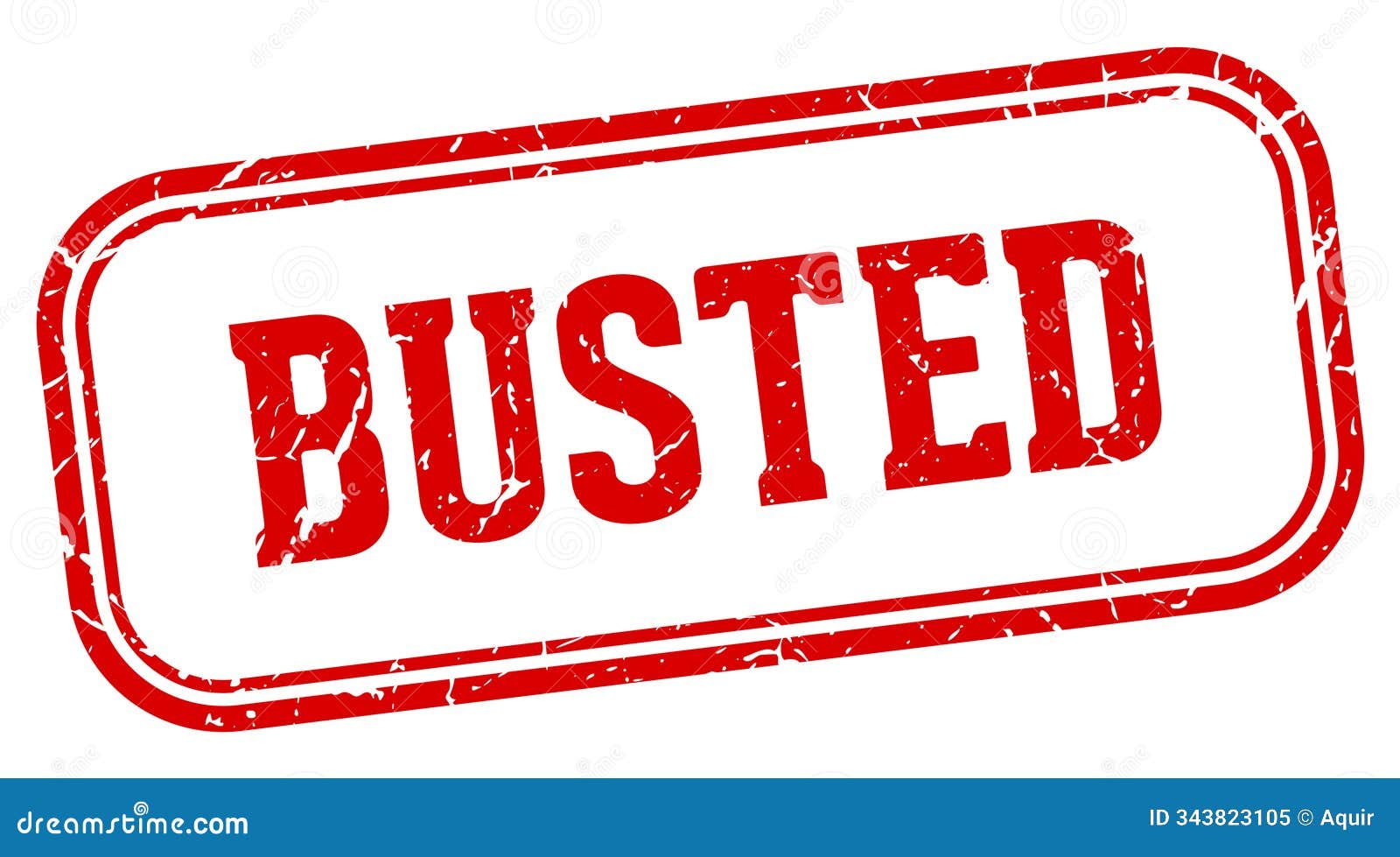 Busted Stamp. Busted Label On Transparent Background. Round Sign Vector ...