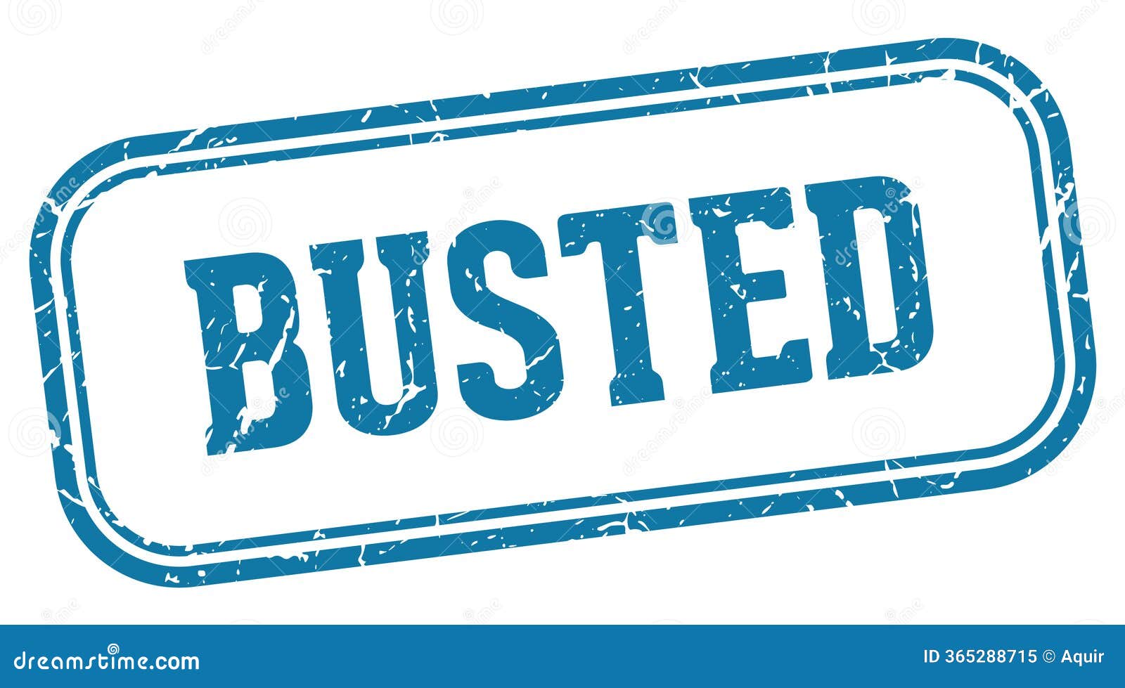 Busted Stamp. Busted Label On Transparent Background. Round Sign Vector ...